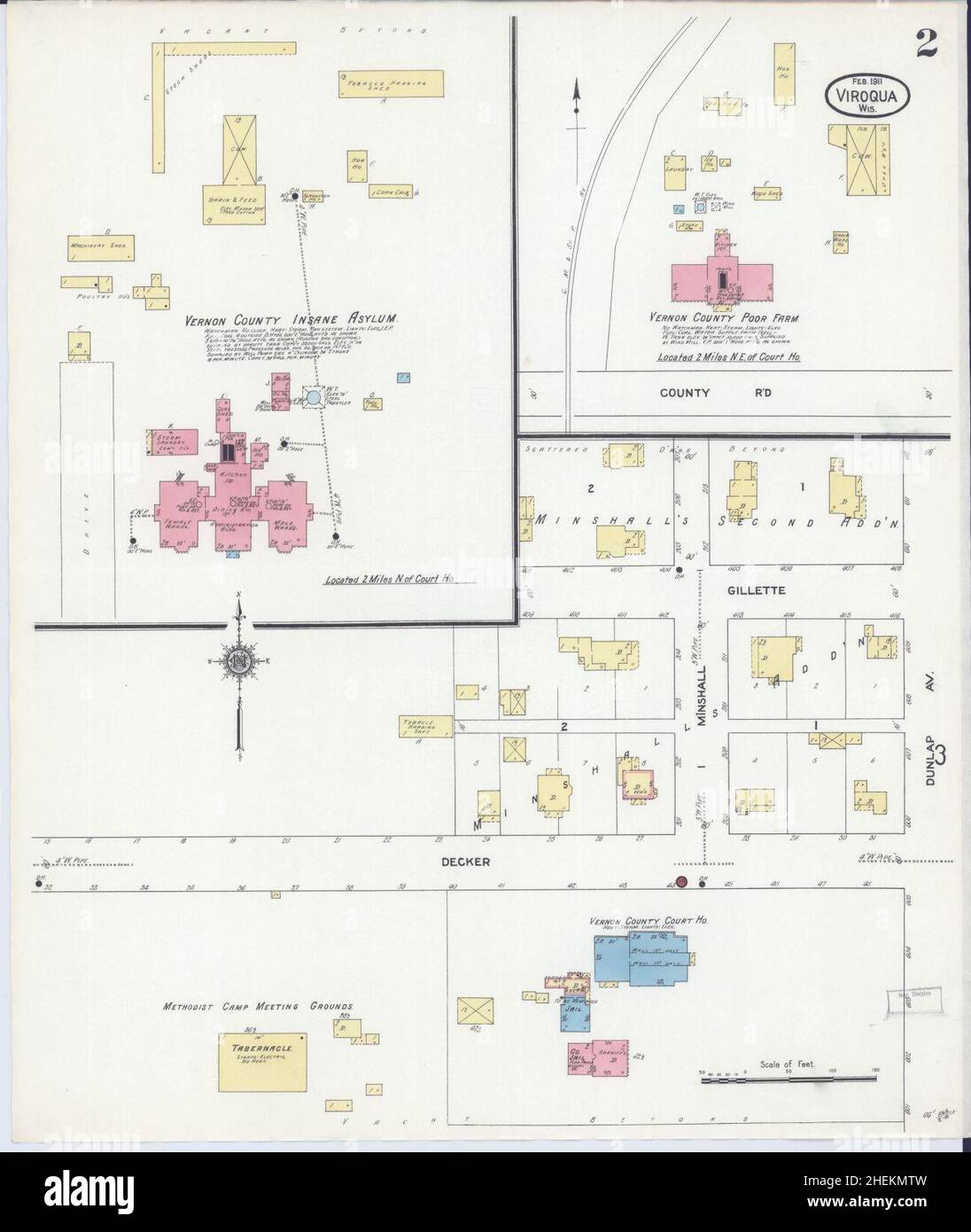 Map of viroqua hi-res stock photography and images - Alamy