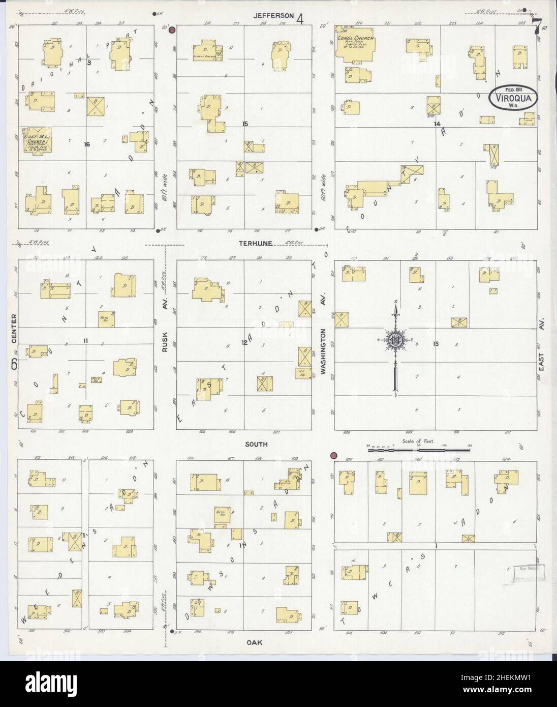 Viroqua wisconsin map hi-res stock photography and images - Alamy