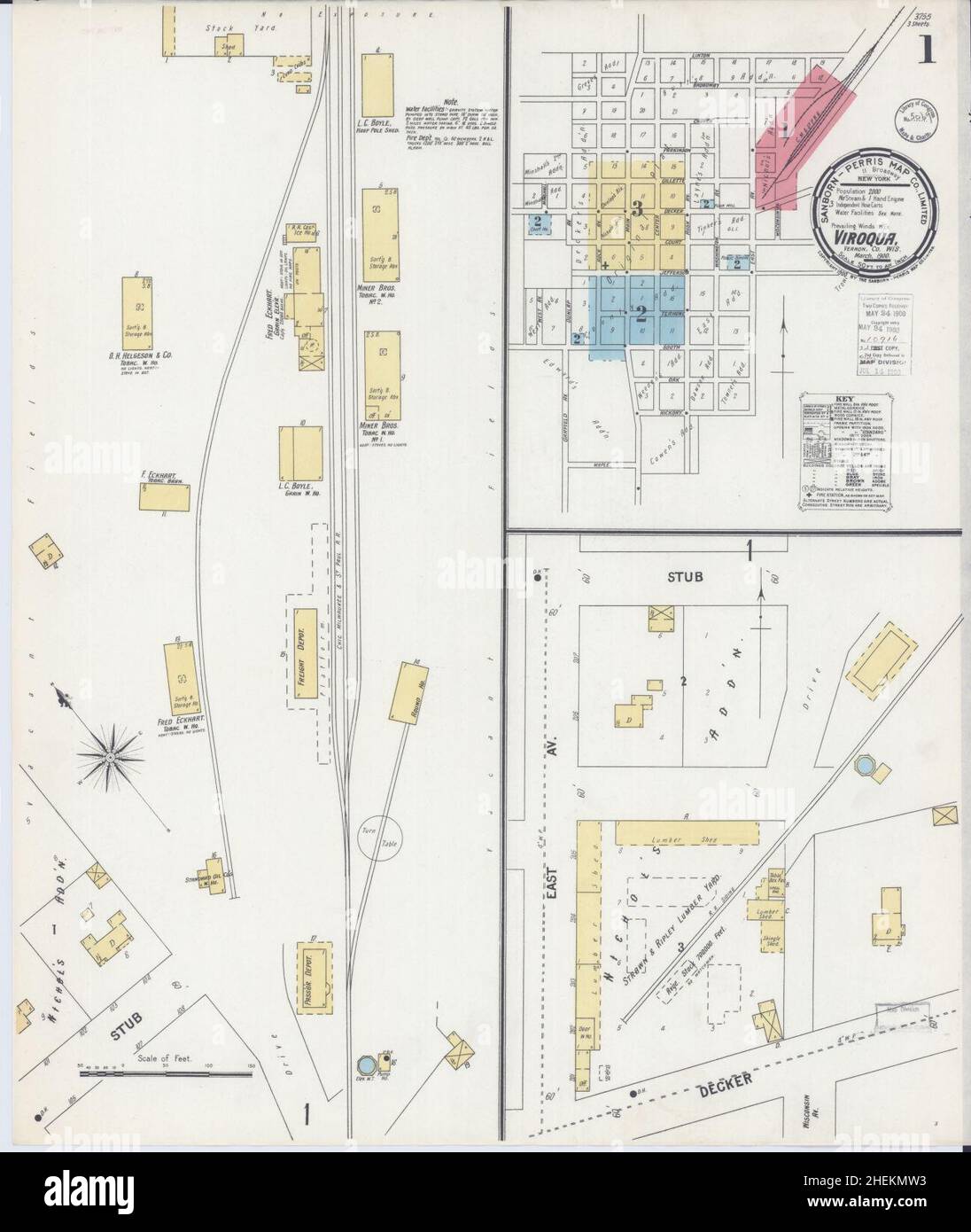 Map of viroqua hi-res stock photography and images - Alamy