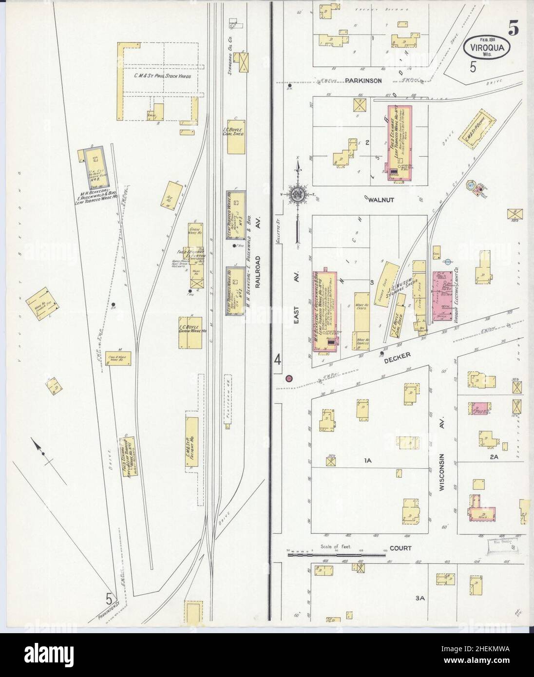 Viroqua wisconsin map hi-res stock photography and images - Alamy