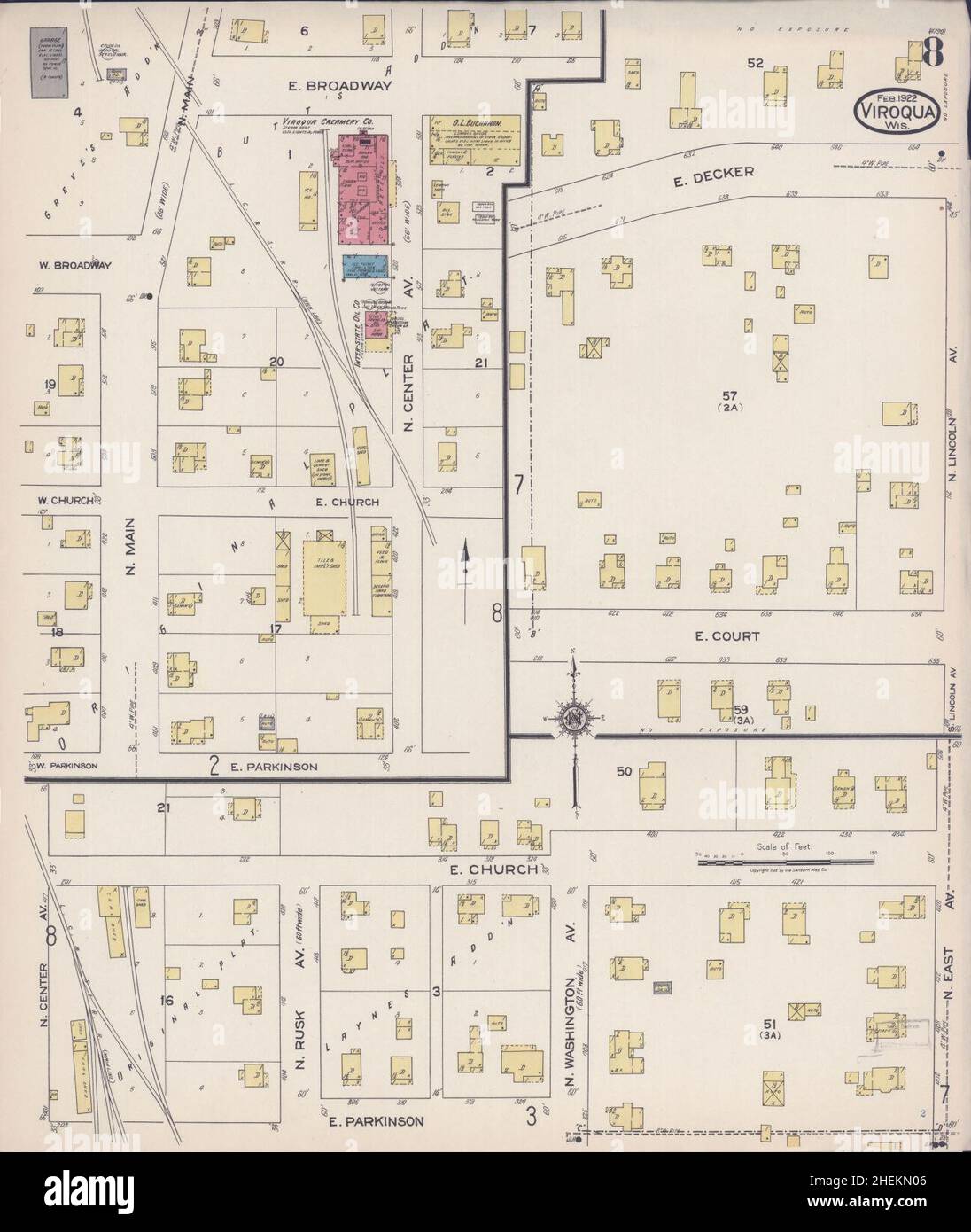 Map of viroqua hi-res stock photography and images - Alamy
