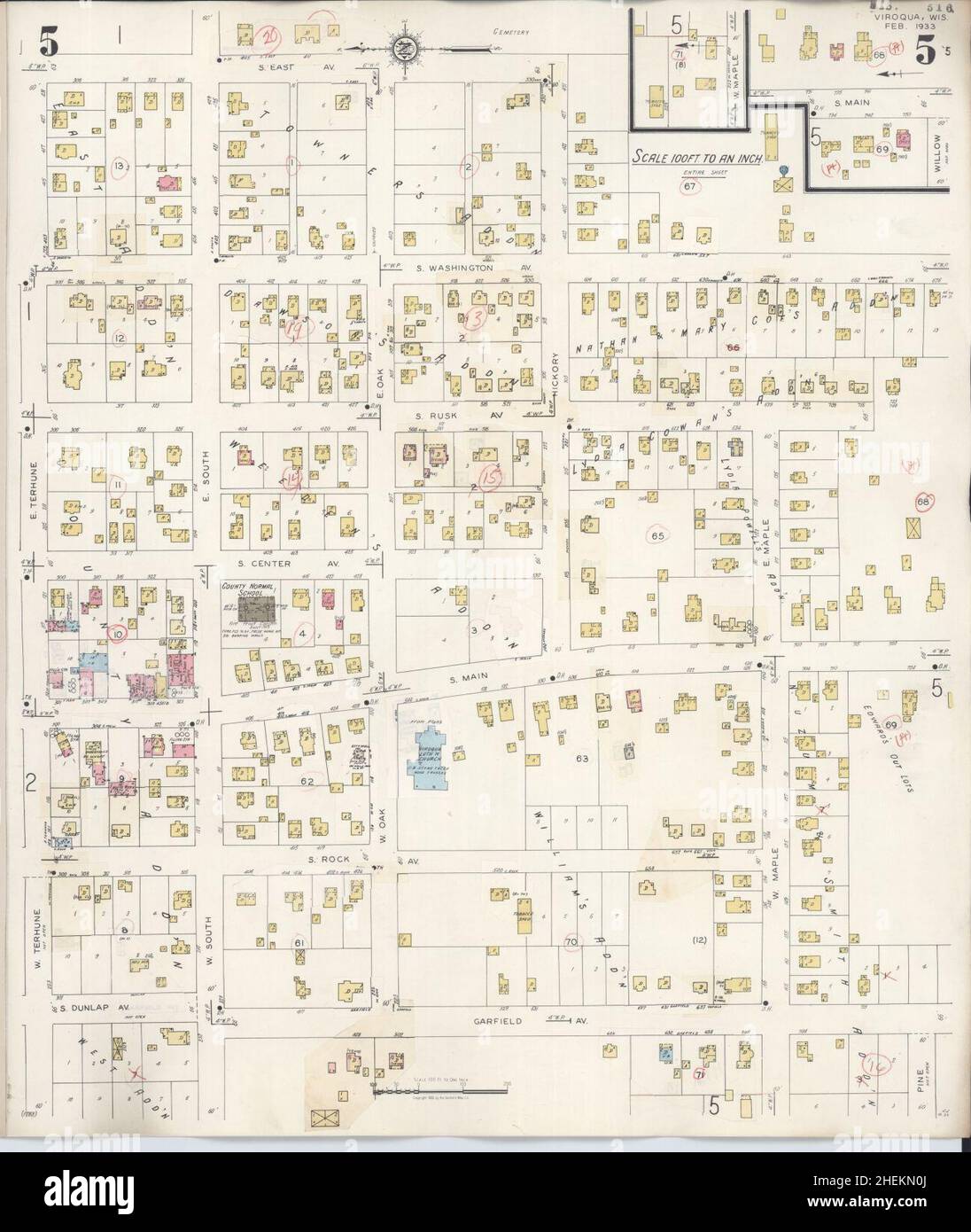 Map of viroqua hi-res stock photography and images - Alamy