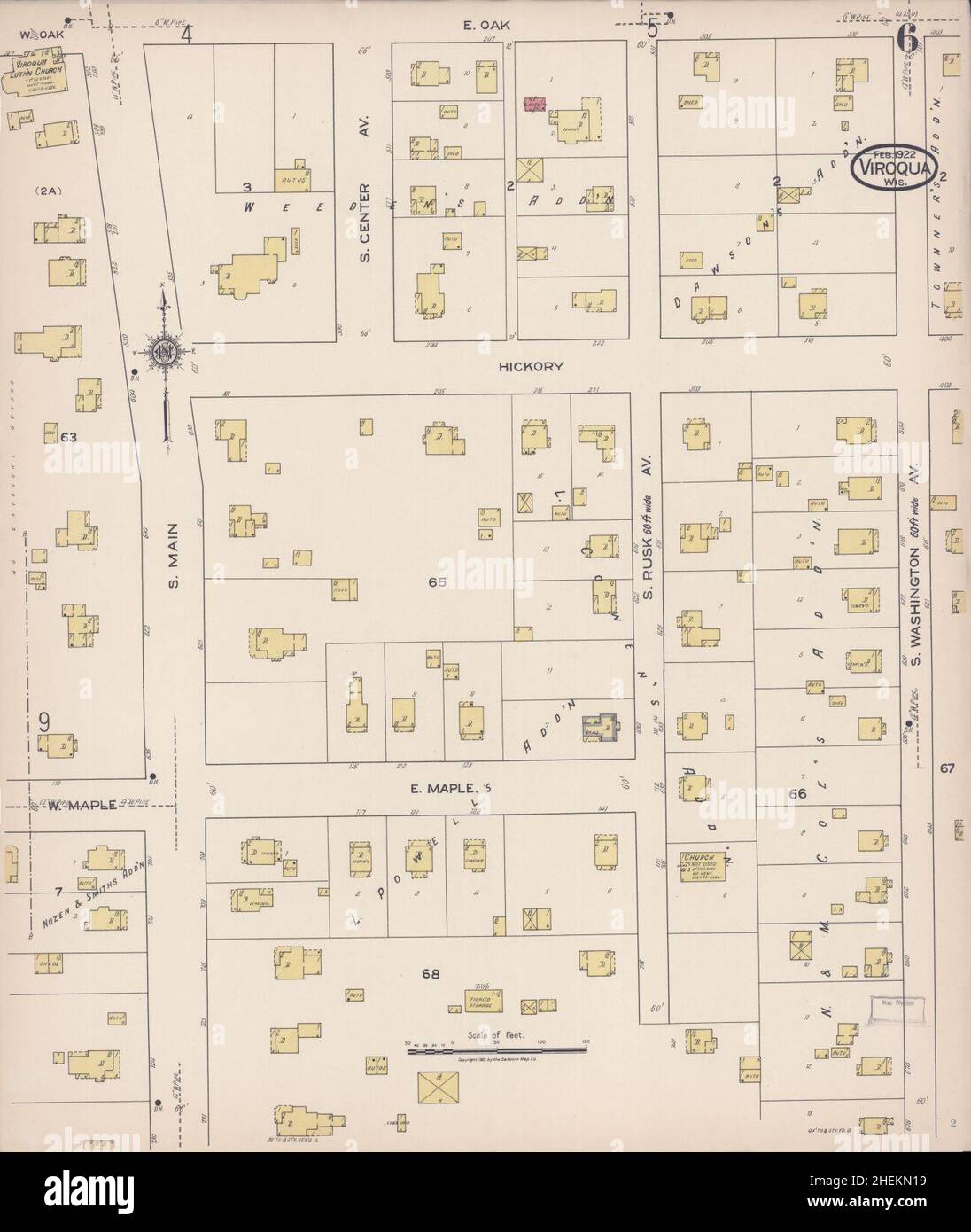 Map of viroqua wisconsin hi-res stock photography and images - Alamy