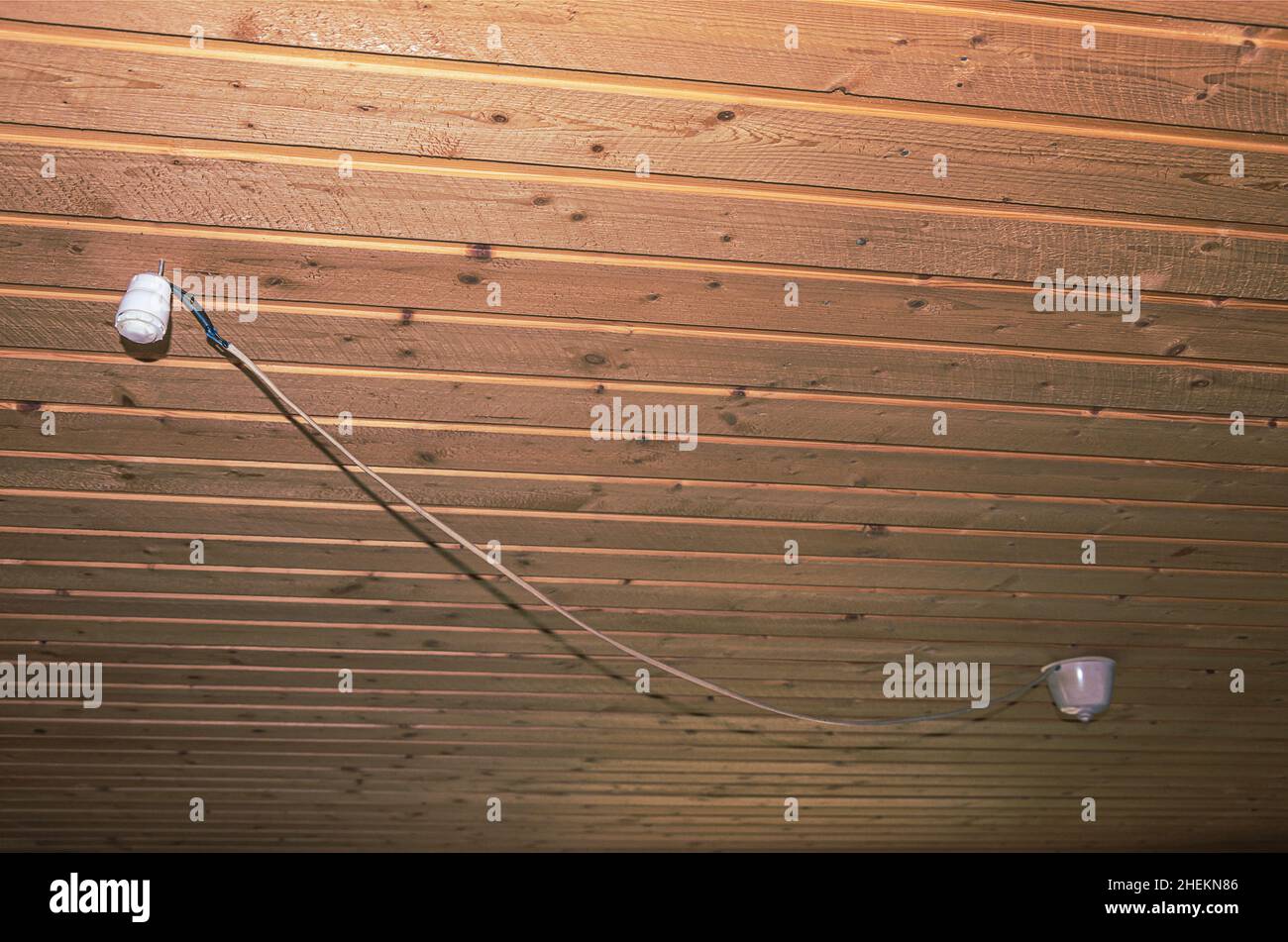 Symbolic image: Concept of risky or at least questionable electrical ...