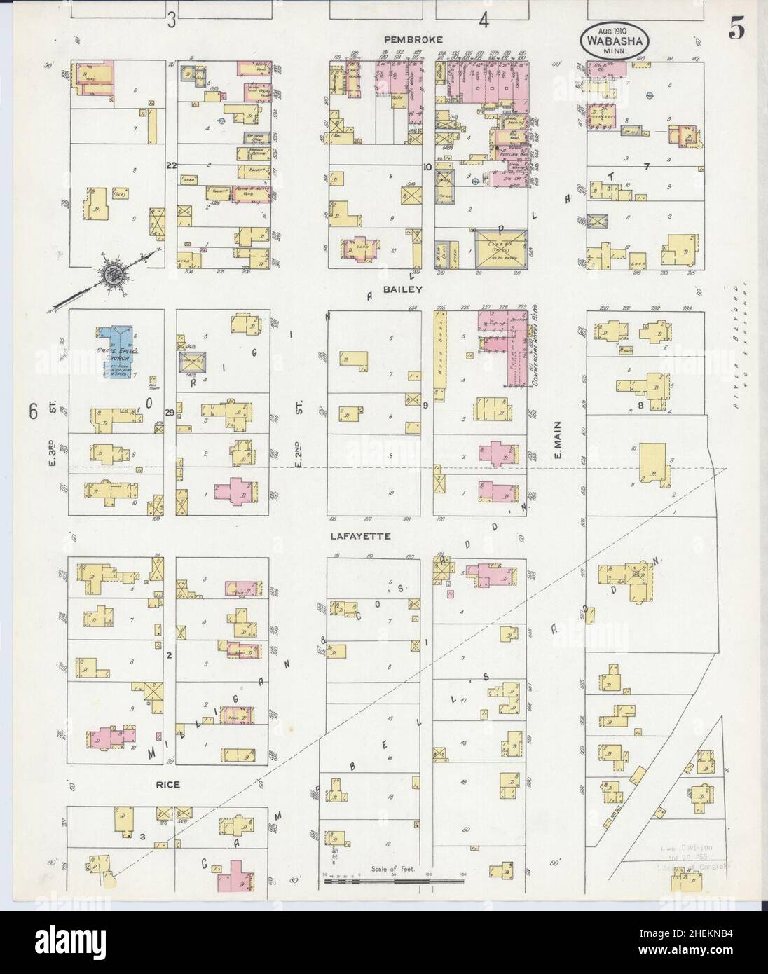 Map of wabasha hi-res stock photography and images - Alamy