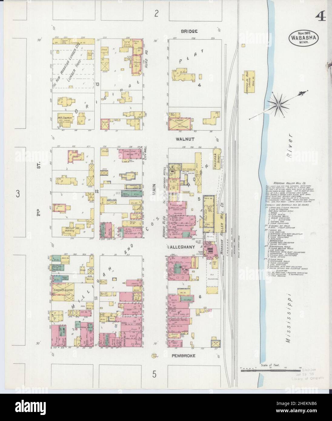 Map of wabasha hi-res stock photography and images - Alamy