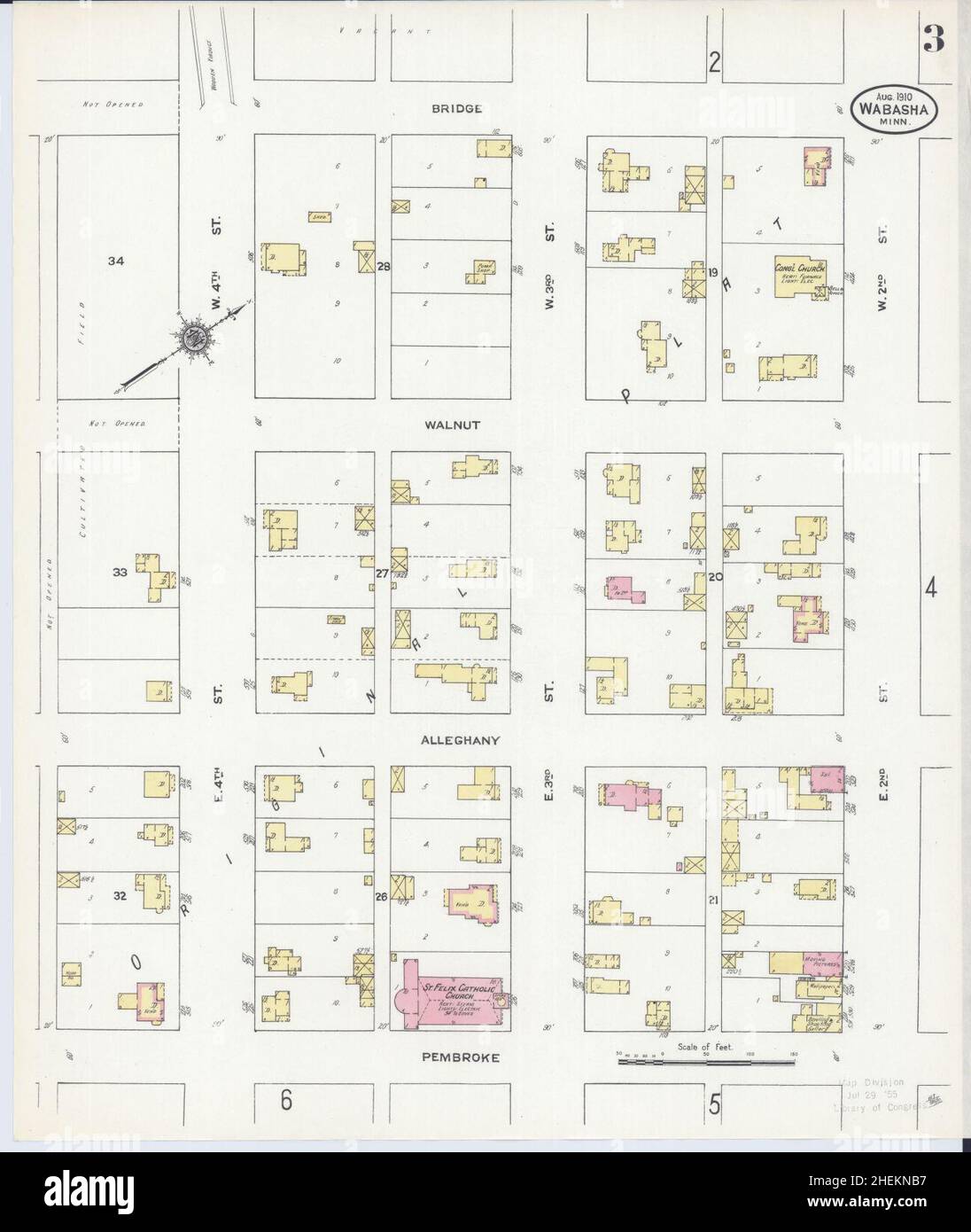 Map of wabasha hi-res stock photography and images - Alamy