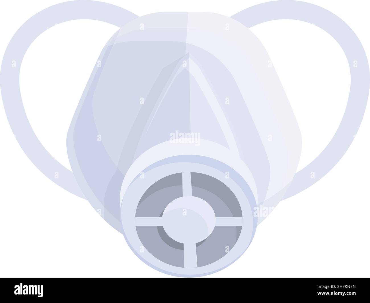 Safety gas mask icon cartoon vector. Medical virus. Respiratory ...