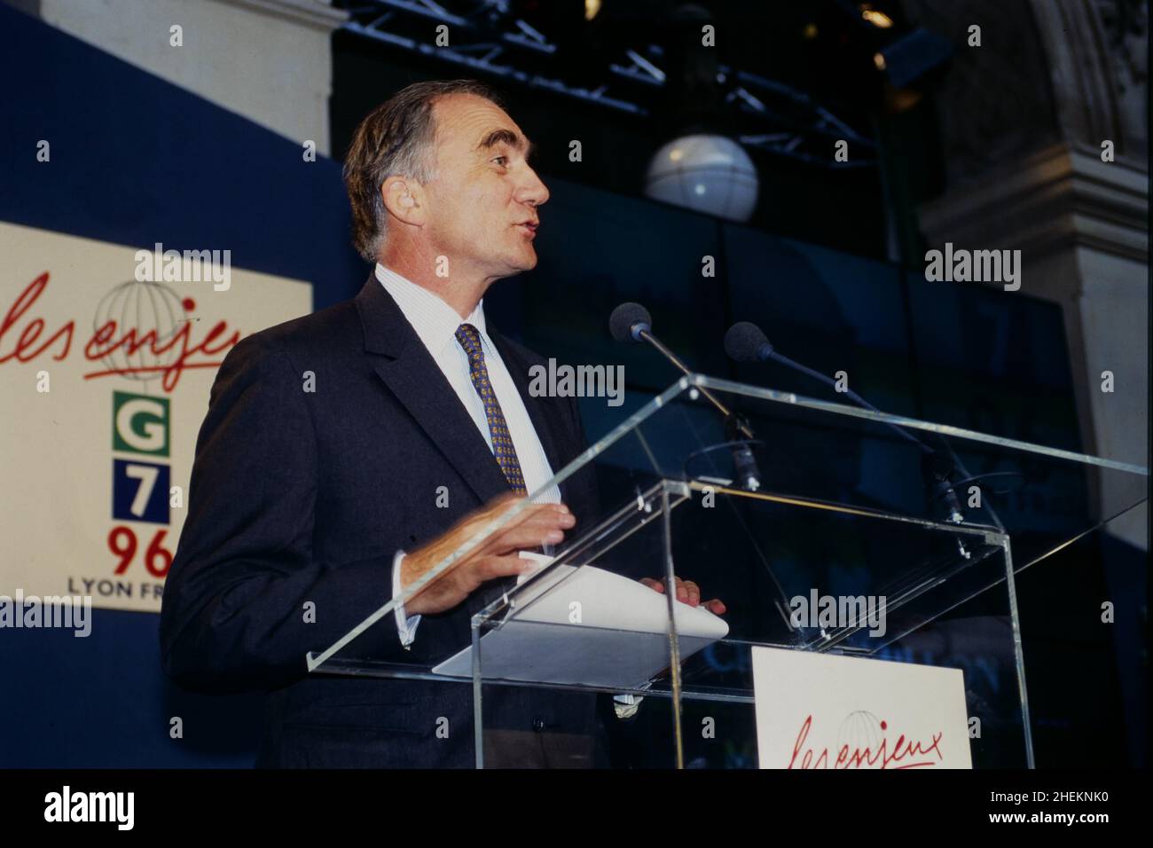 Charles Millon talks at Economical congress ahead of G7 International ...