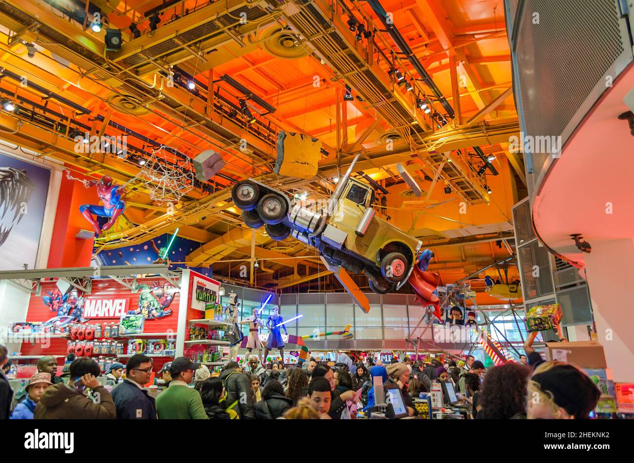 Superman stopping a truck hi-res stock photography and images - Alamy