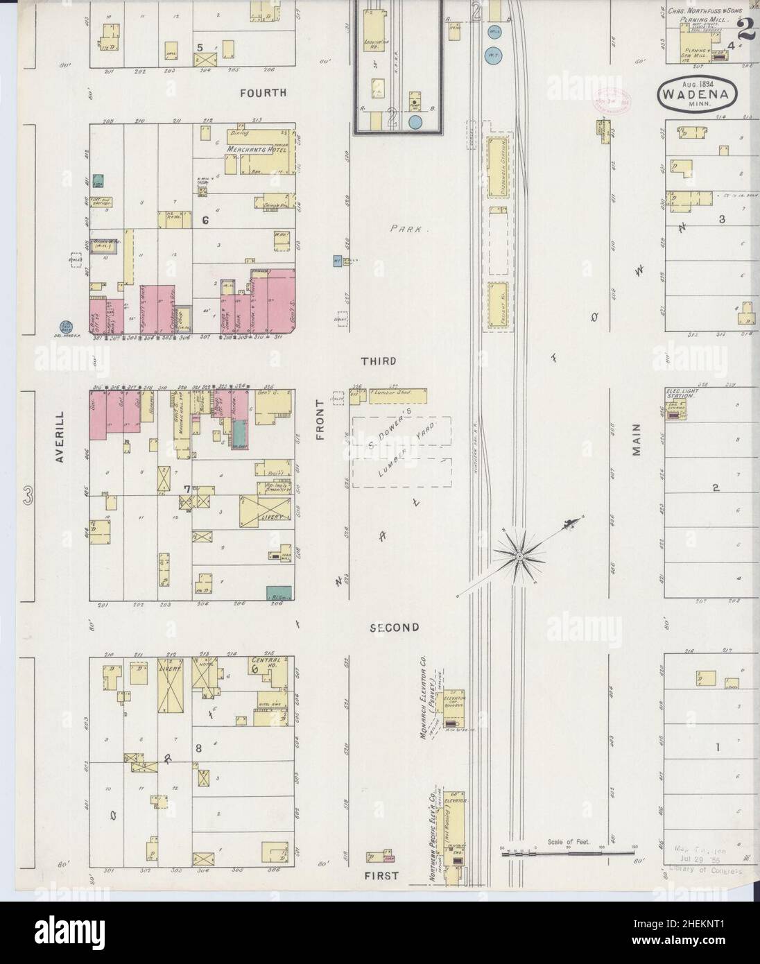 Map of wadena hi-res stock photography and images - Alamy