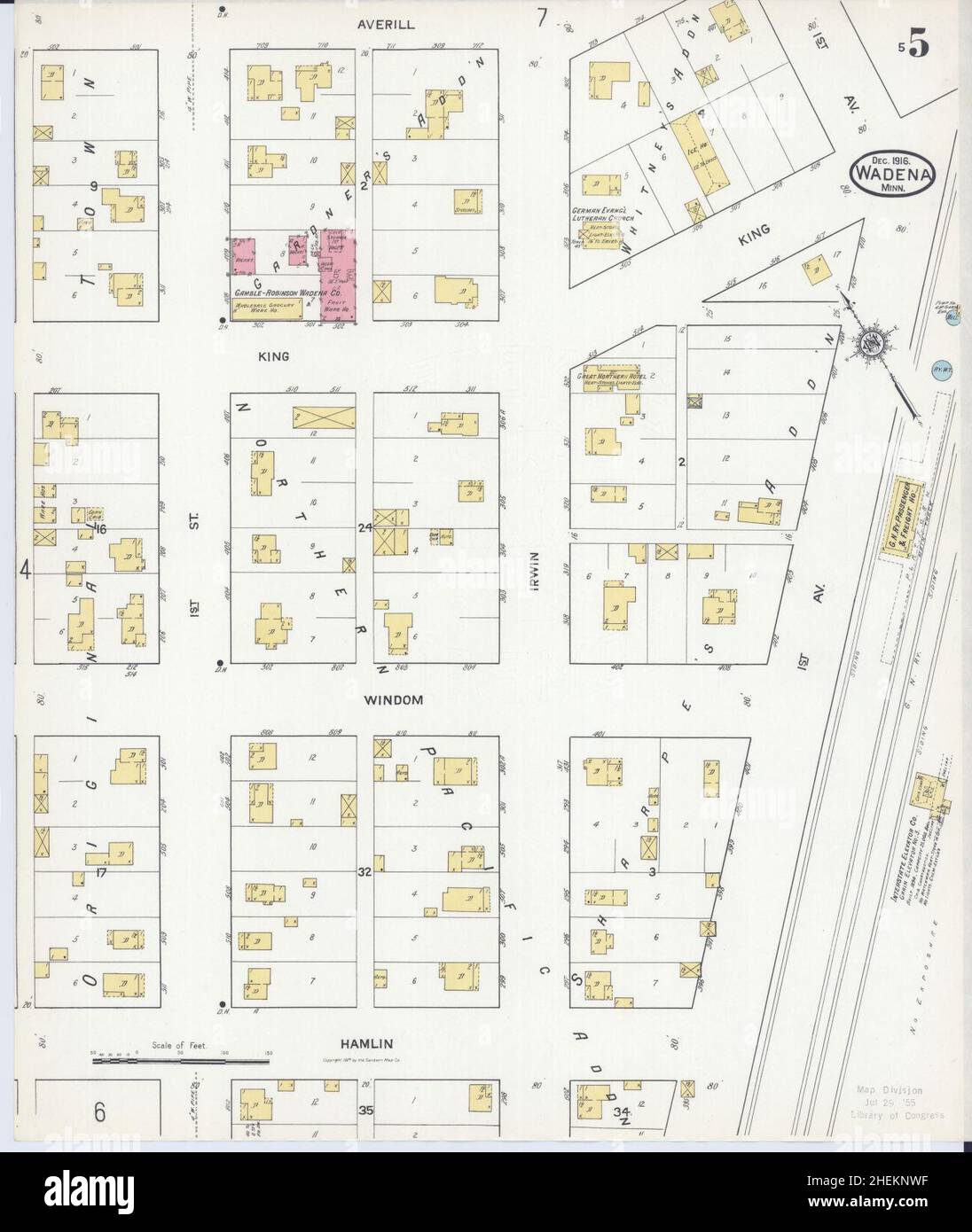 Map of wadena hi-res stock photography and images - Alamy