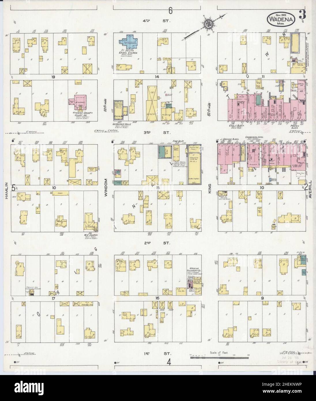Map of wadena hi-res stock photography and images - Alamy
