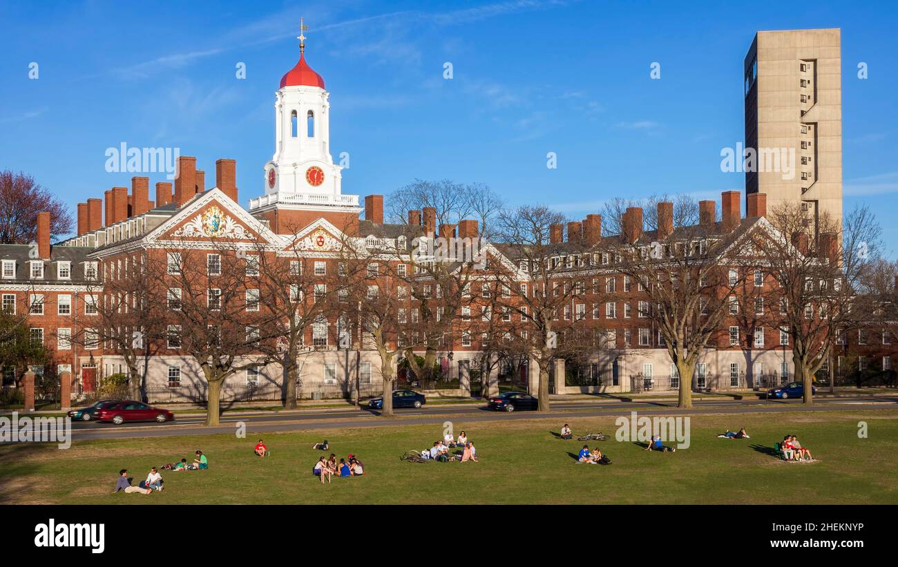 Harvard University in Cambridge, MA, USA Stock Photo - Alamy