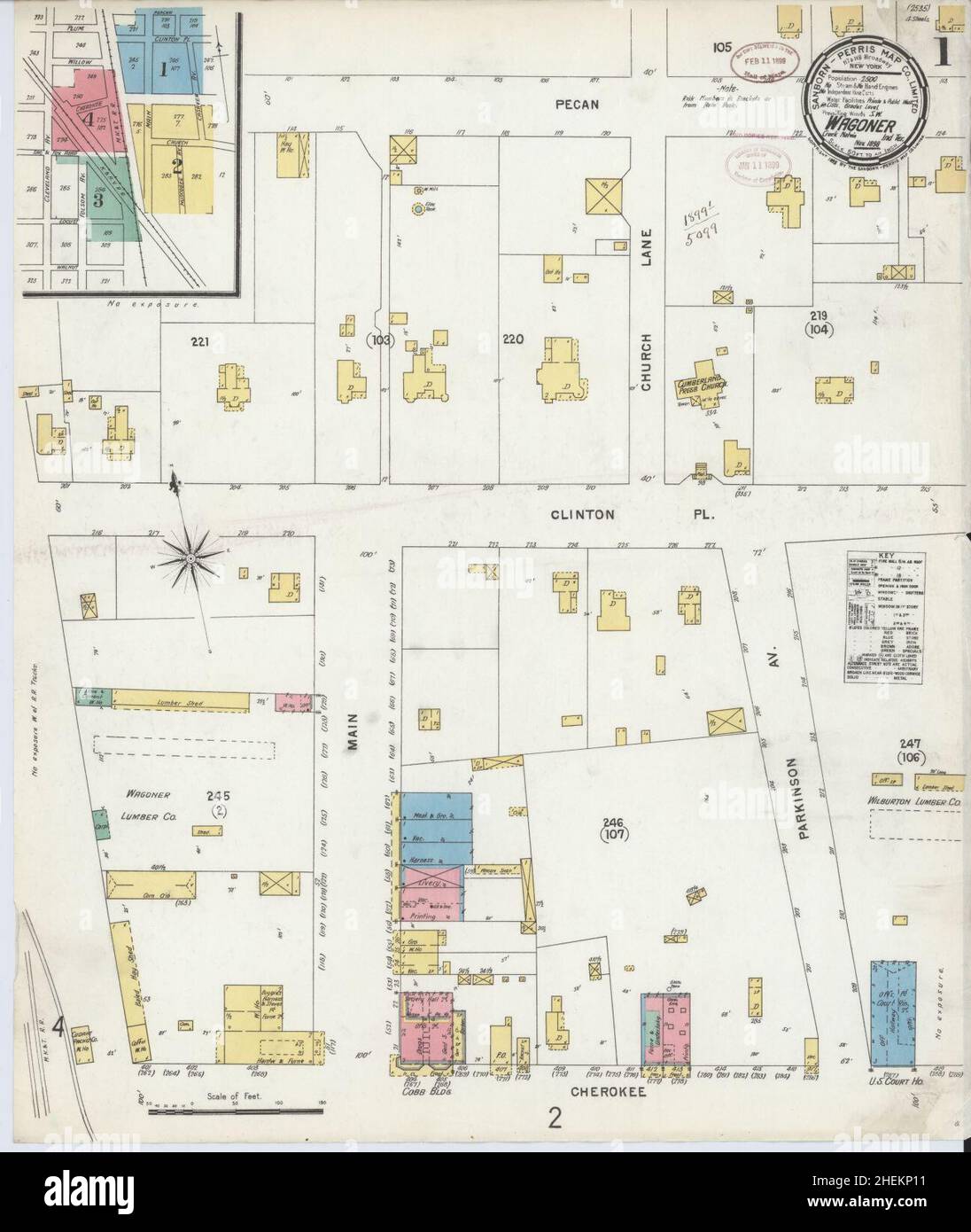 Wagoner map hi-res stock photography and images - Alamy