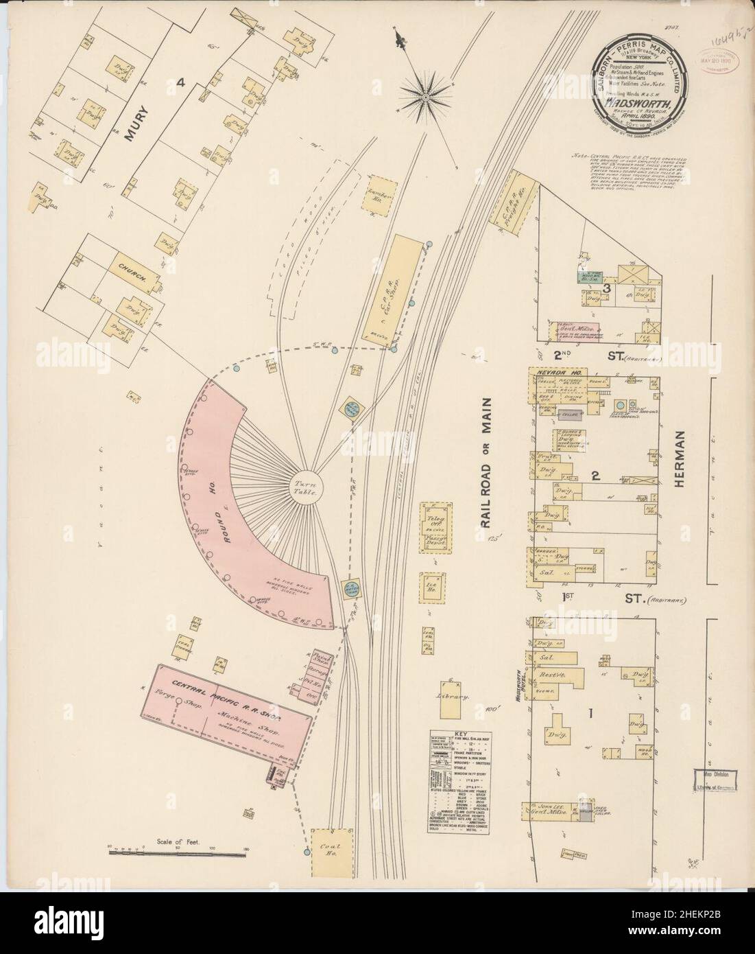 Wadsworth map hi-res stock photography and images - Alamy