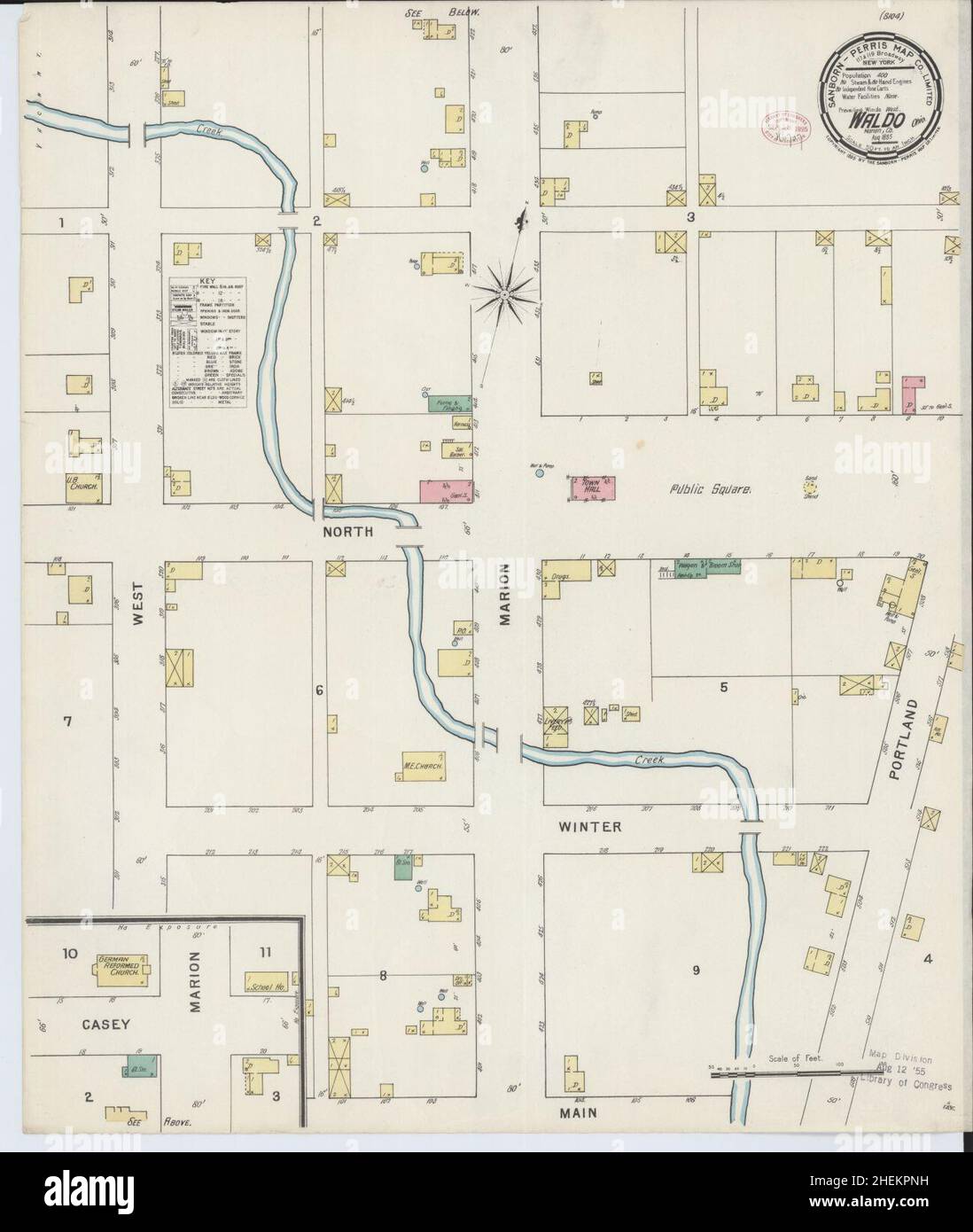 Marion ohio map hi-res stock photography and images - Alamy