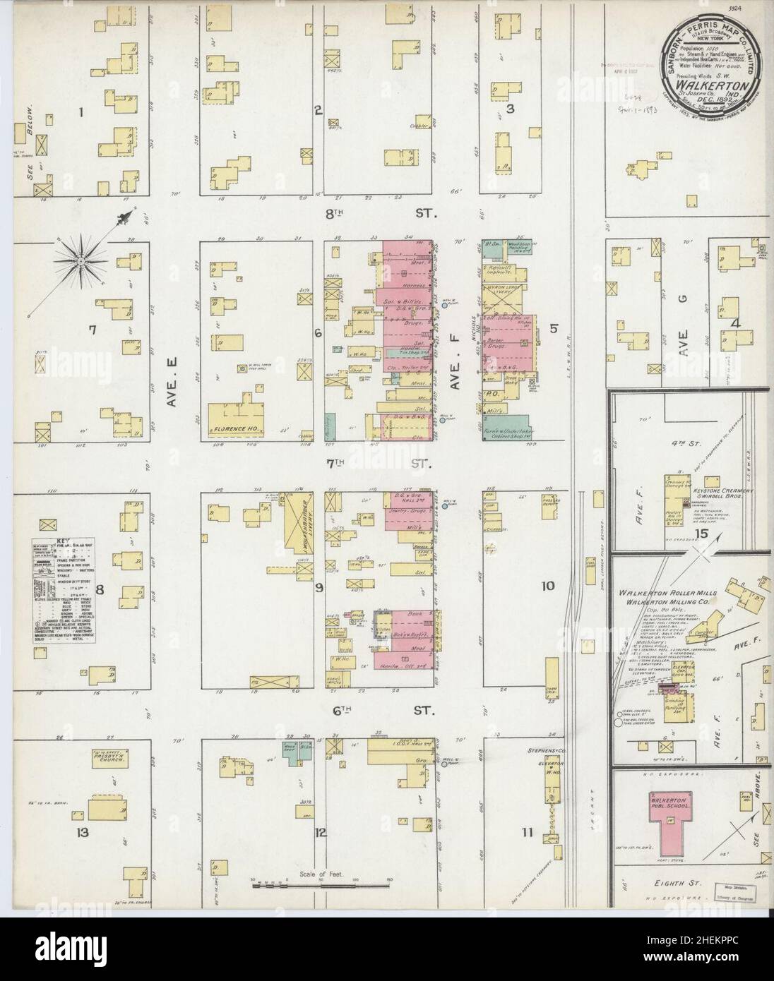 Map of walkerton hi-res stock photography and images - Alamy