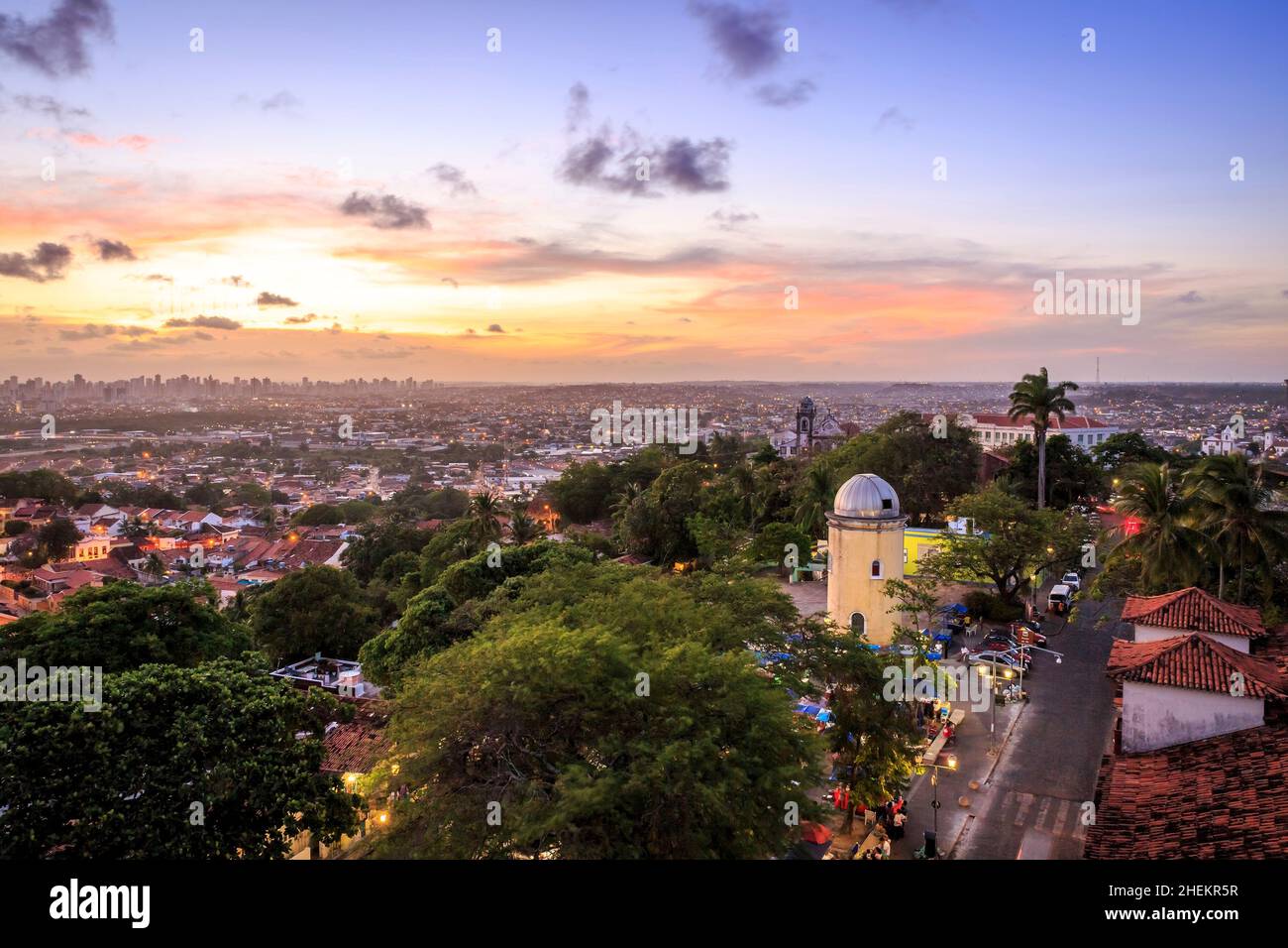 The colonial city of Olinda in PE, Brazil Stock Photo - Alamy