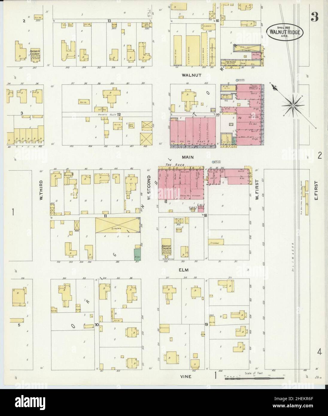 Map of walnut ridge hi-res stock photography and images - Alamy