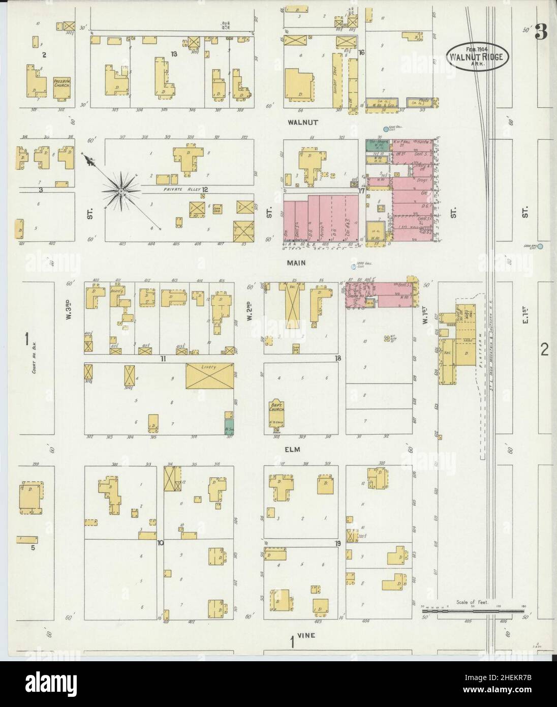 Map of walnut ridge hi-res stock photography and images - Alamy