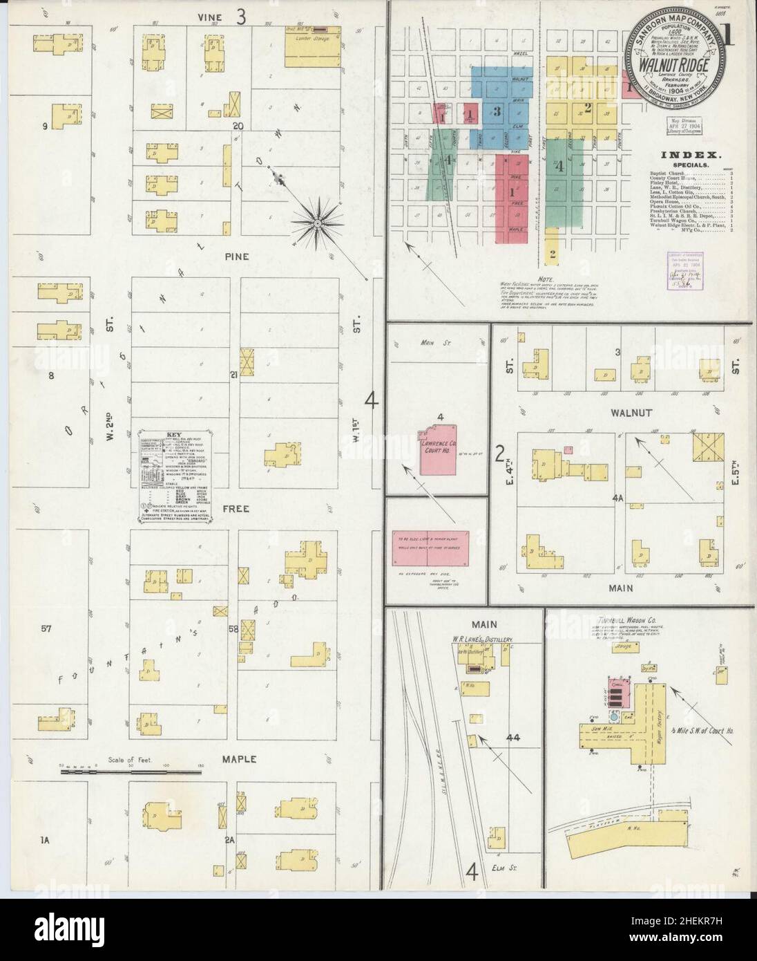 Map of walnut ridge hi-res stock photography and images - Alamy