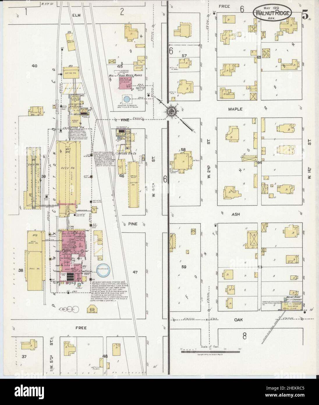 Map of walnut ridge hi-res stock photography and images - Alamy