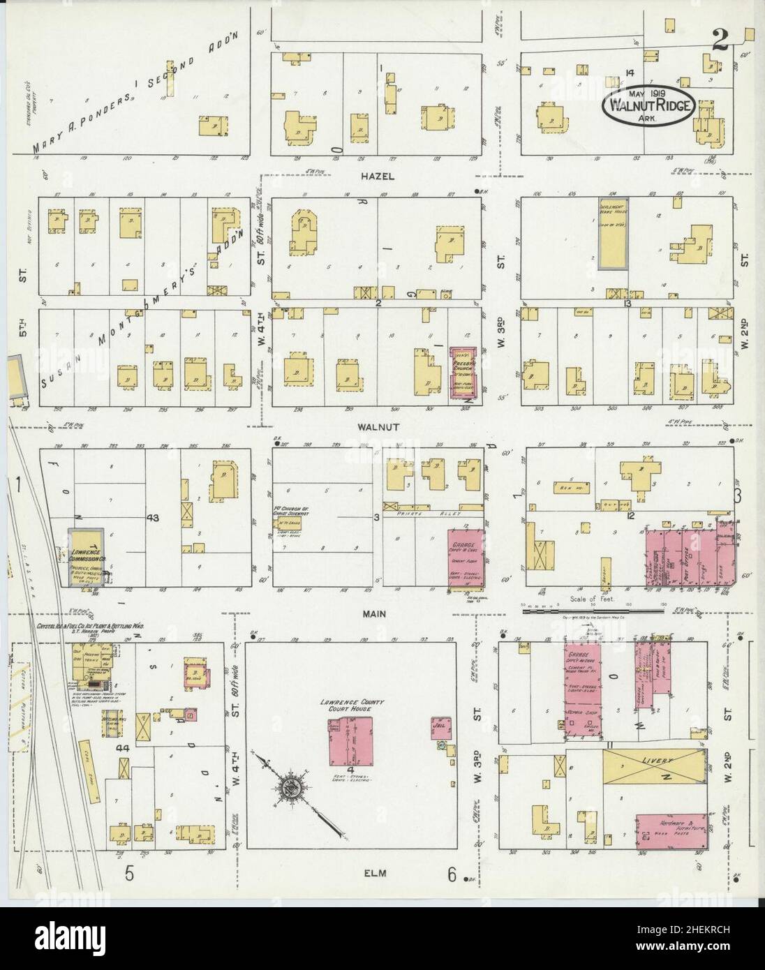 Map of walnut ridge hi-res stock photography and images - Alamy