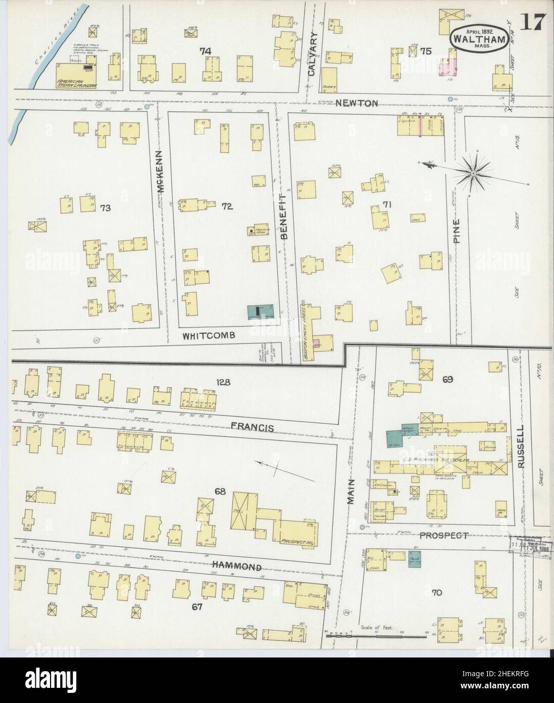 Waltham massachusetts historic hi-res stock photography and images - Alamy