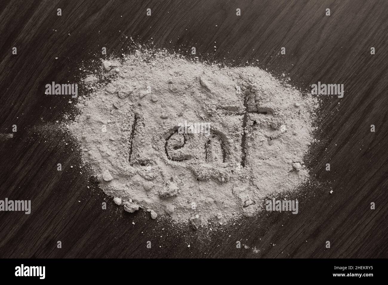 Word in ashes hi-res stock photography and images - Alamy