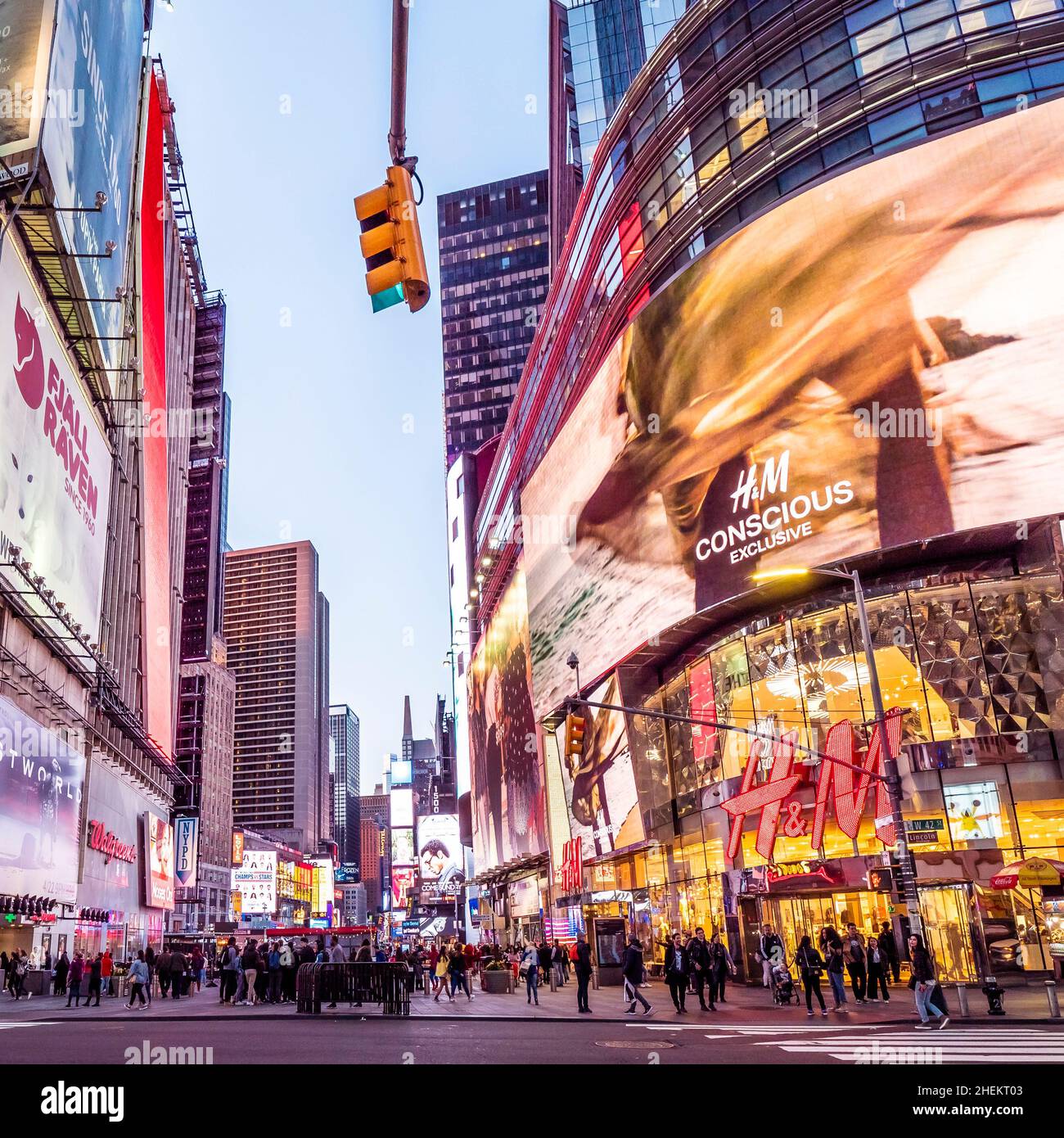 Times Square in New York city, USA Stock Photo - Alamy