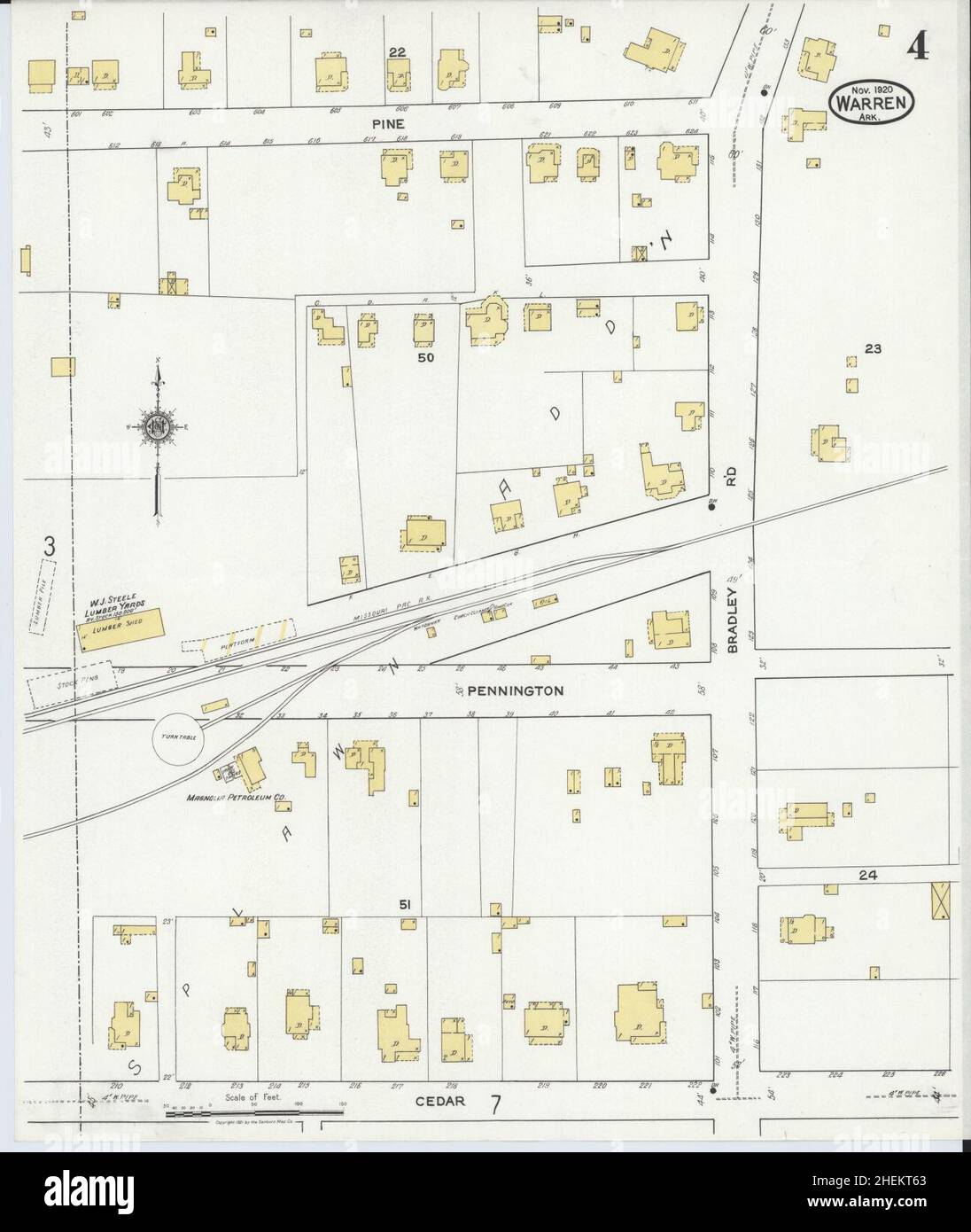 Bradley county map hi-res stock photography and images - Alamy