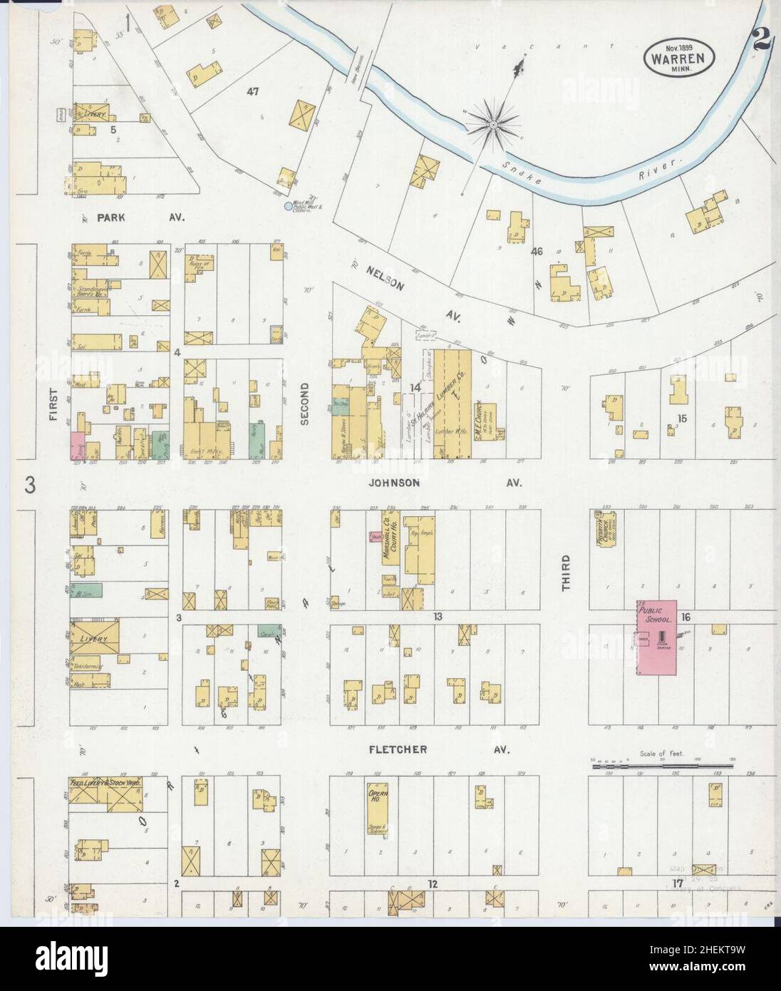 Warren minnesota map hi-res stock photography and images - Alamy