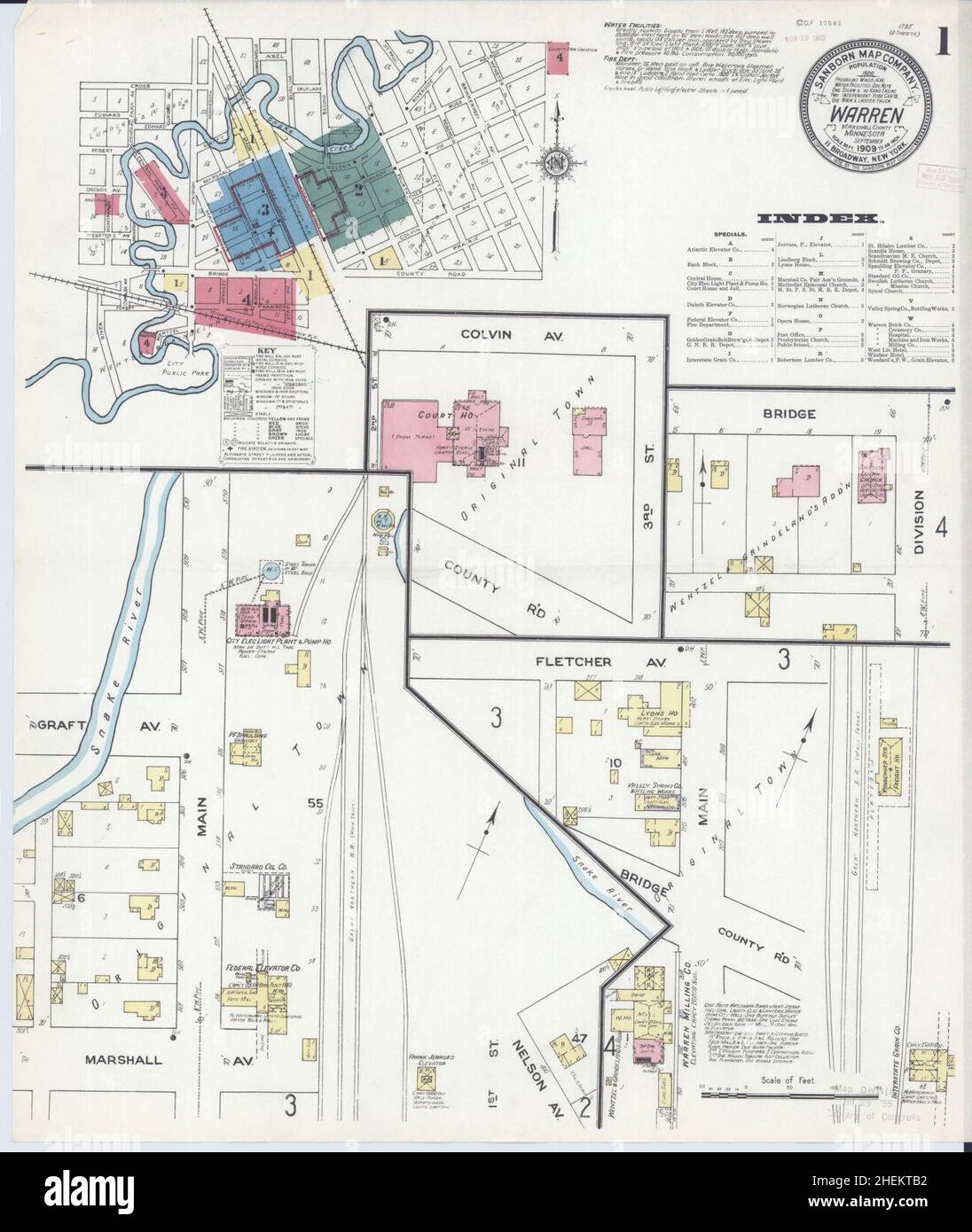 Warren minnesota map hi-res stock photography and images - Alamy