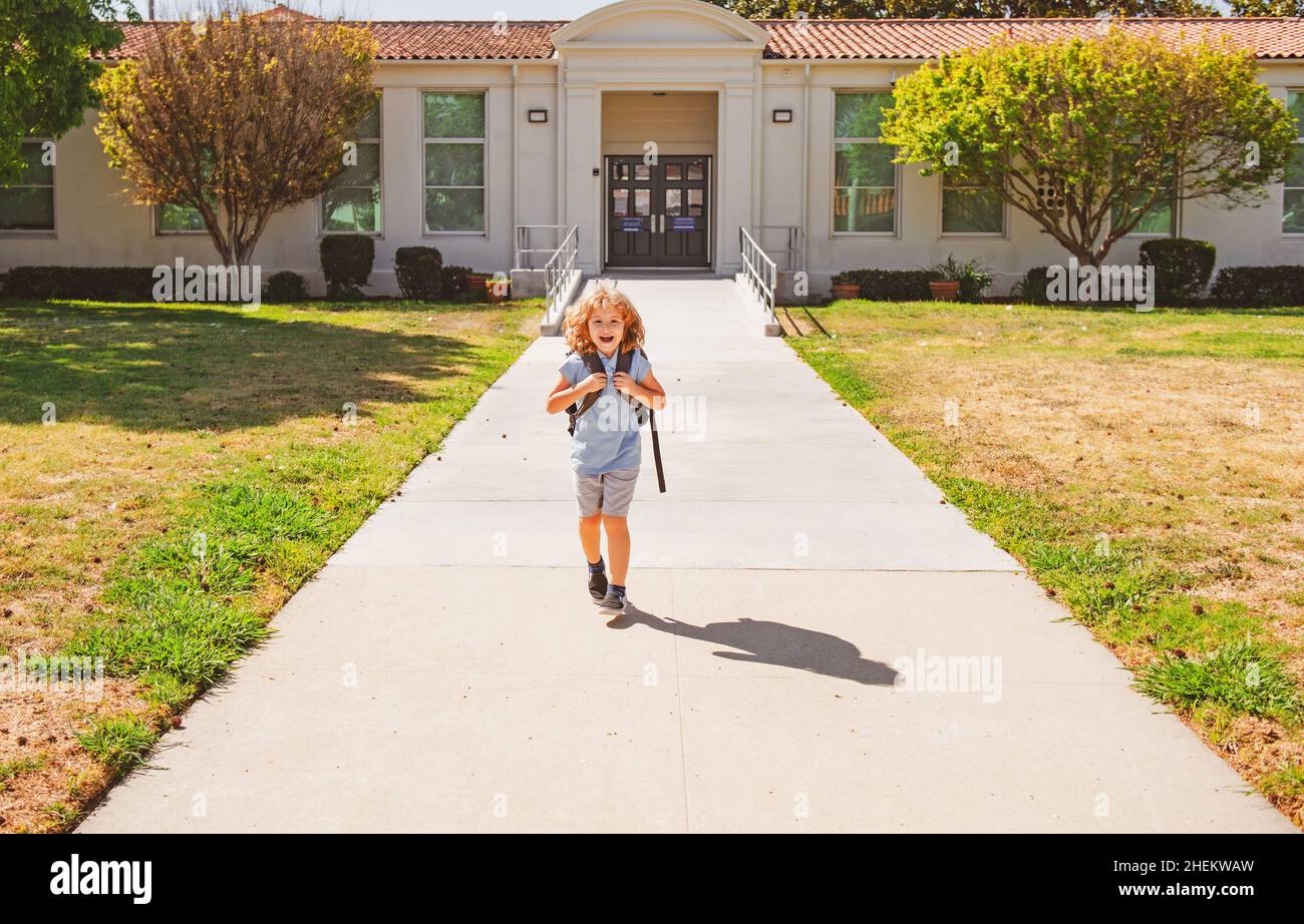 School children playground run hi-res stock photography and images - Alamy