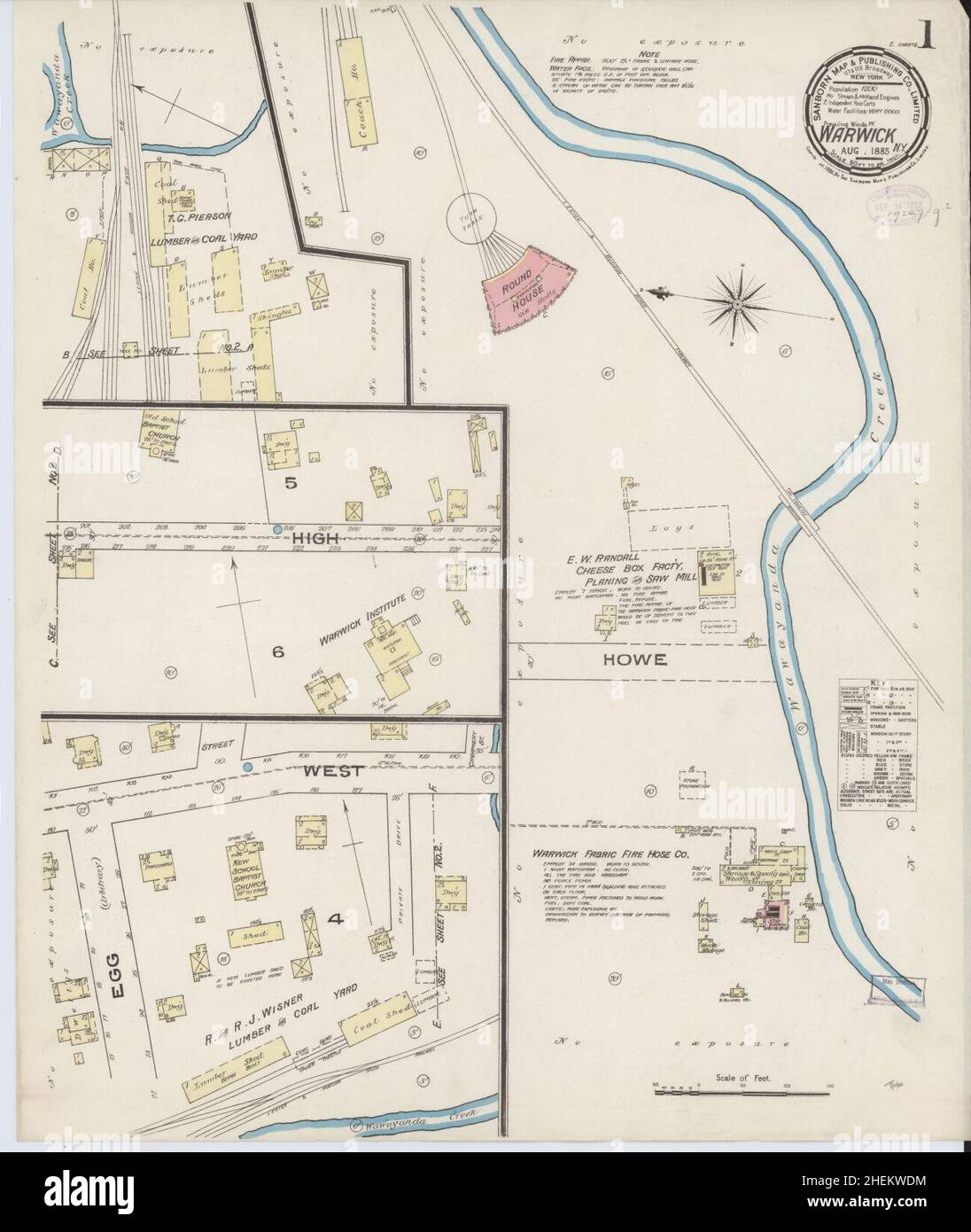 Map of warwick hi-res stock photography and images - Alamy