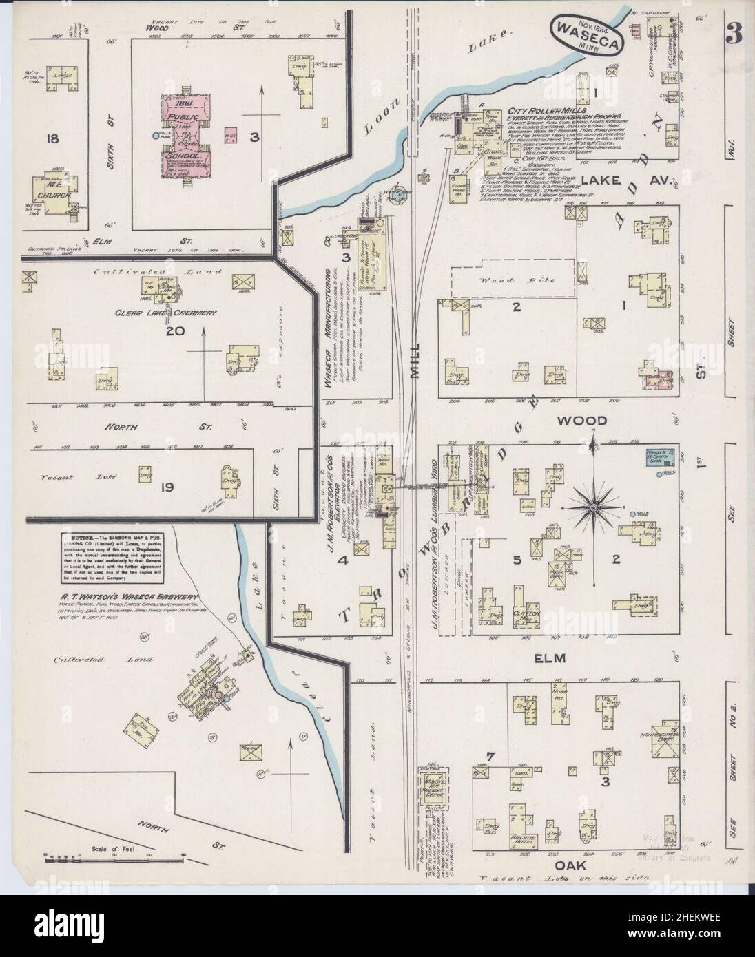 Map of waseca minnesota hi-res stock photography and images - Alamy
