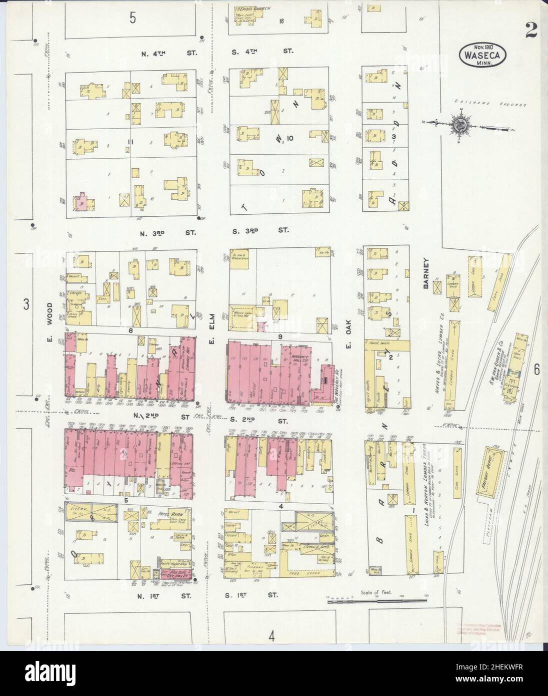 Waseca map hi-res stock photography and images - Alamy
