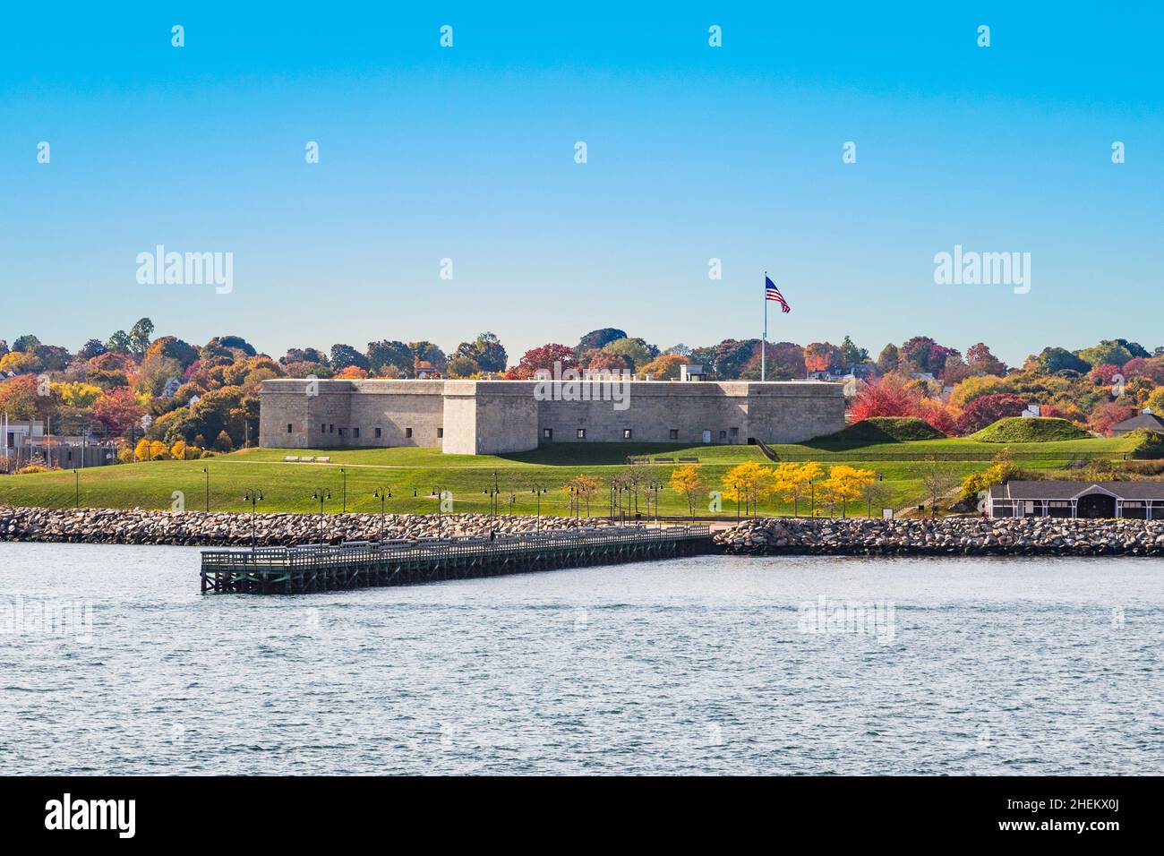 Fort trumbull in new london hi-res stock photography and images - Alamy