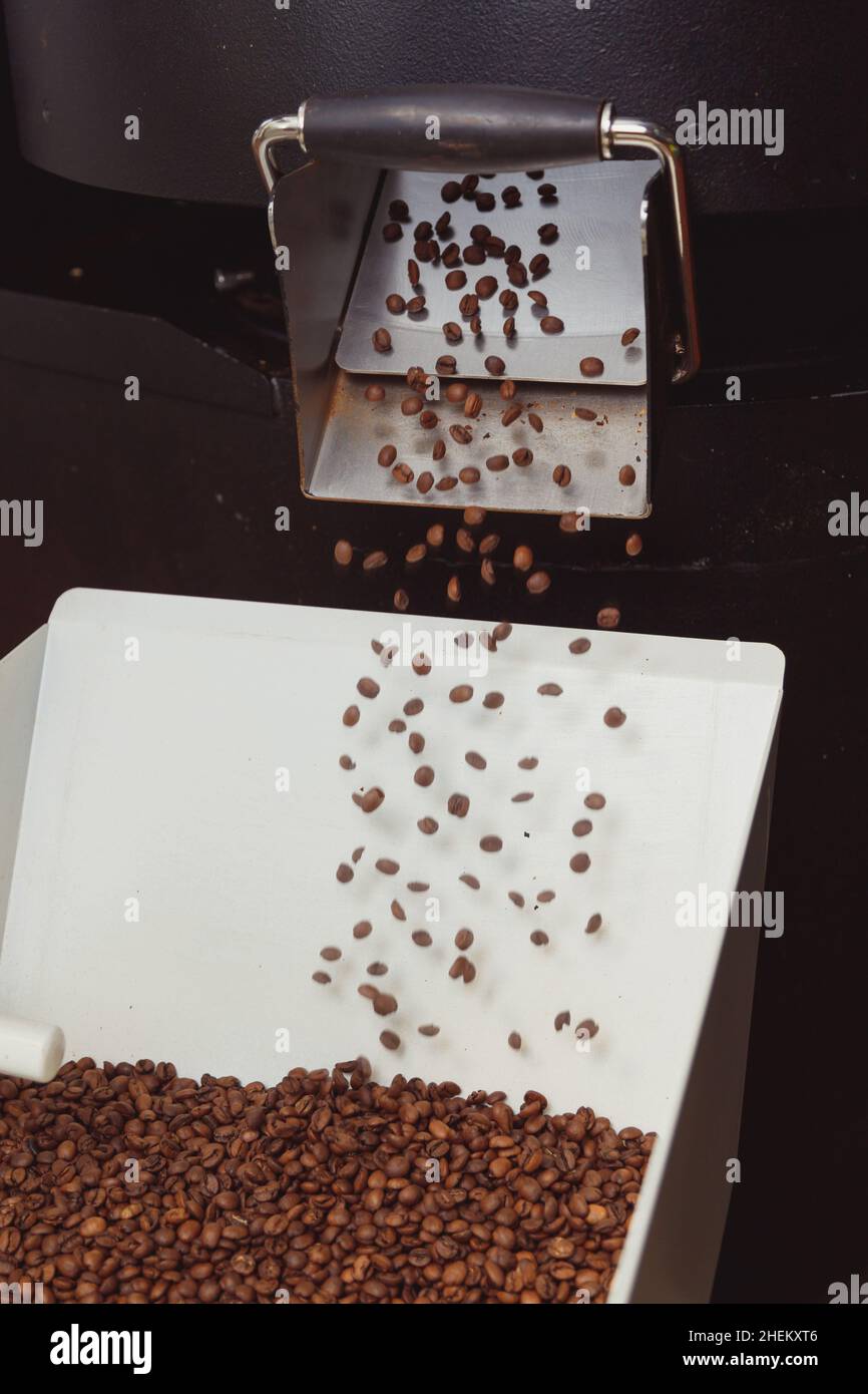 coffee, bean, falling, roaster, flap, cyclone, equipment, appliance ...