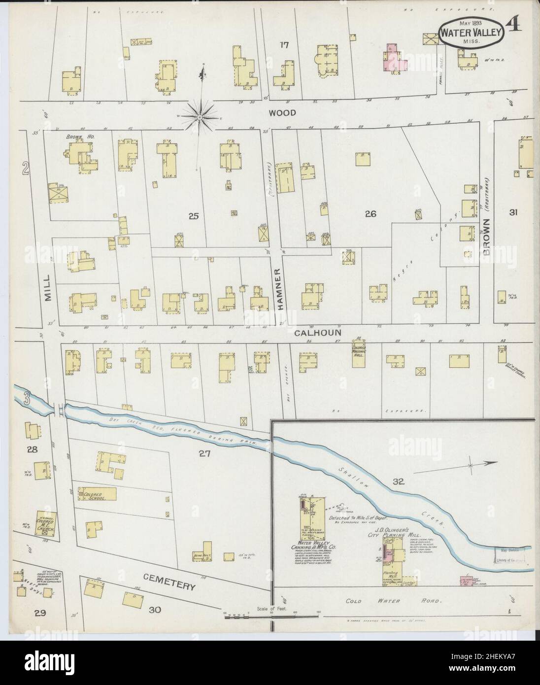 Yalobusha map hi-res stock photography and images - Alamy