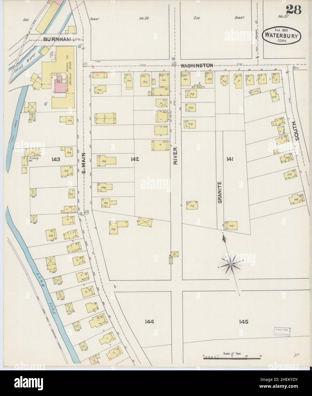 Sanborn Fire Insurance Map from Waterbury, New Haven County ... Sanborn Fire Insurance Map from Waterbury, New Haven County ...
