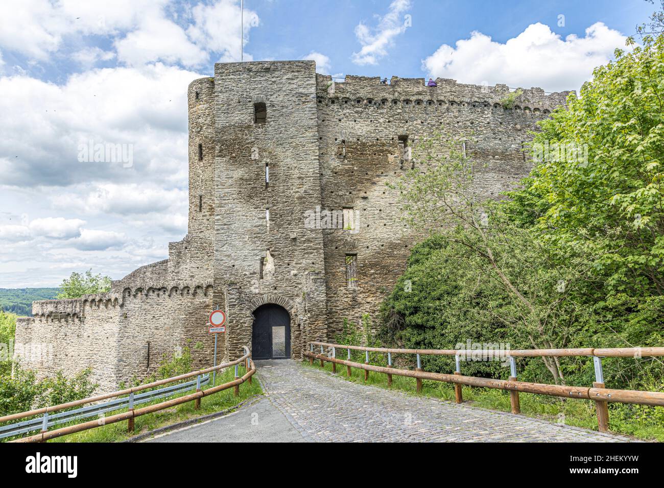 old castle Hohenstein in Hesse, Germany Stock Photo - Alamy
