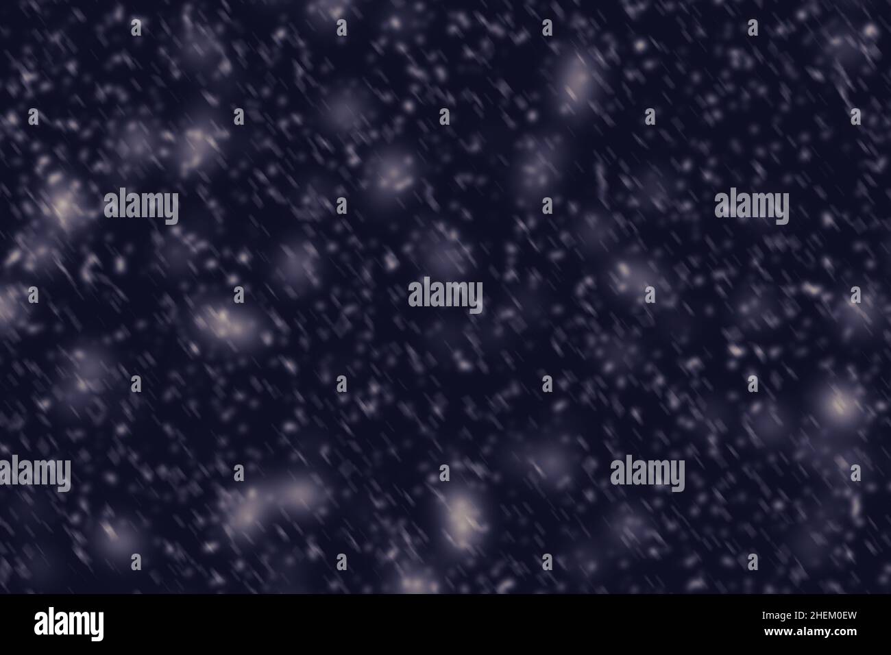 Dark blue snow texture on a black background, snowfall for overlay ...
