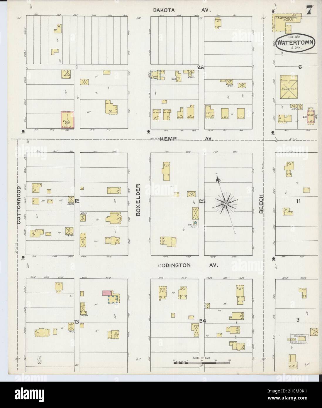 Codington map hi-res stock photography and images - Alamy