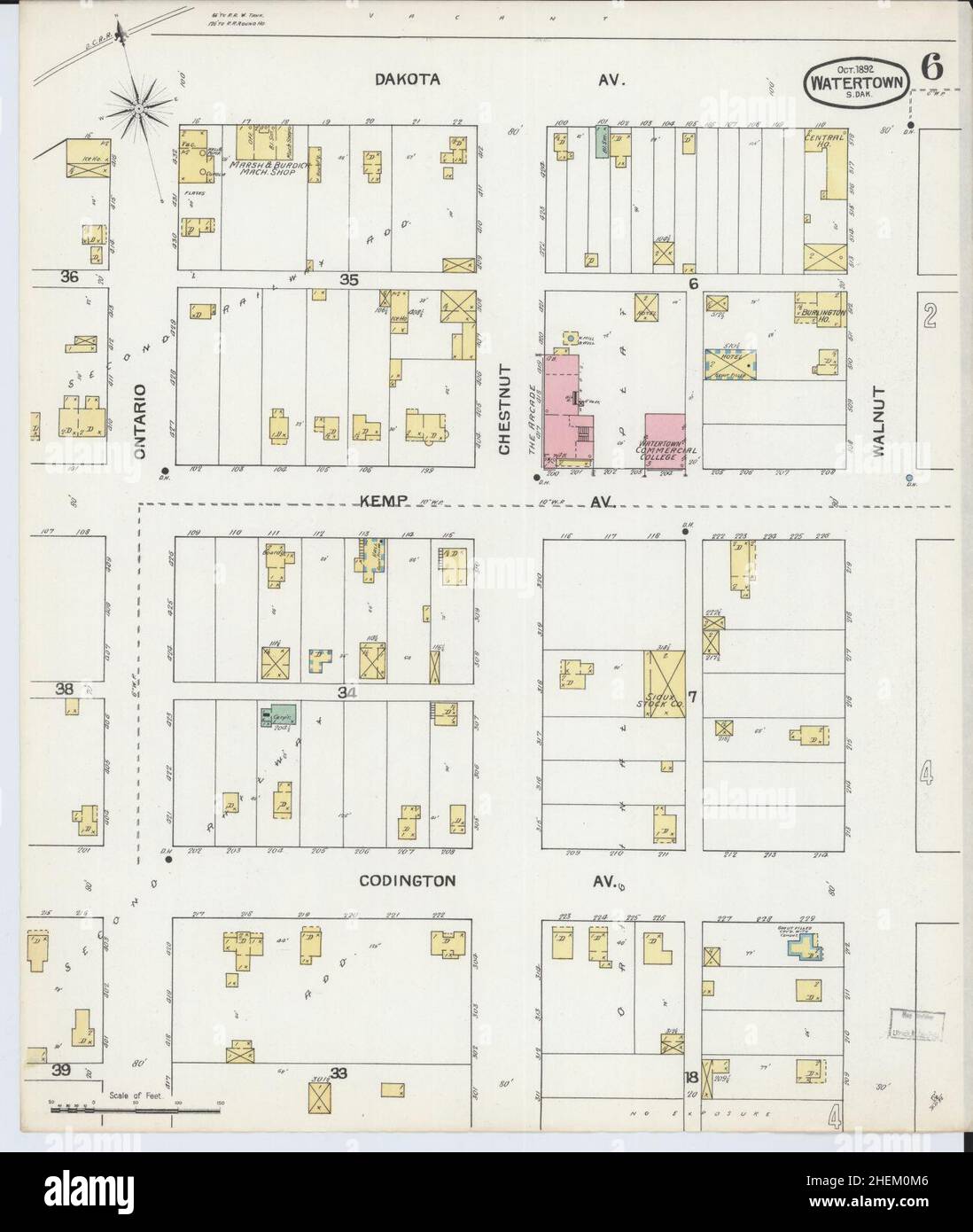 Codington map hi-res stock photography and images - Alamy