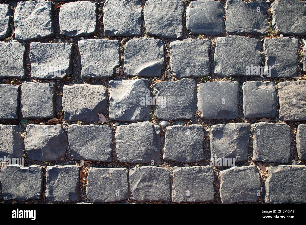 pattern of old cobble stone at historic street Stock Photo - Alamy