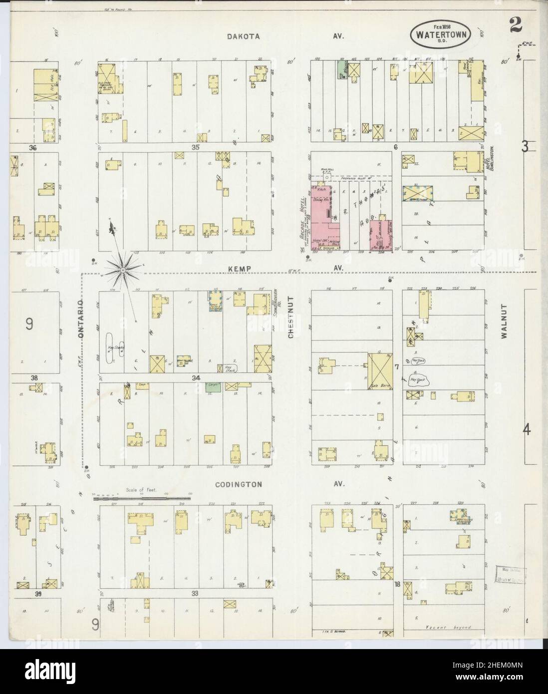 Codington map hi-res stock photography and images - Alamy