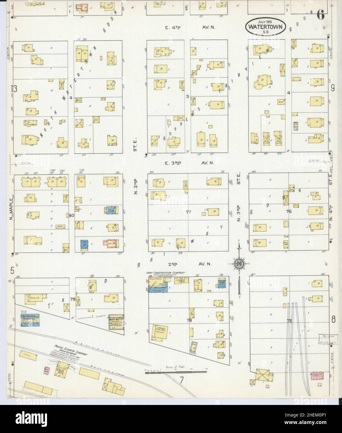 Codington county map hi-res stock photography and images - Alamy