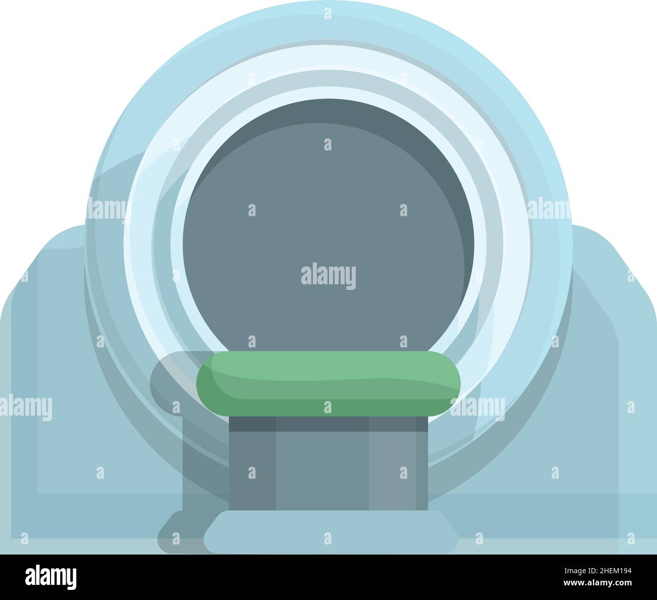 Cancer mri icon cartoon vector. Magnetic tomography. Medical scanner ...